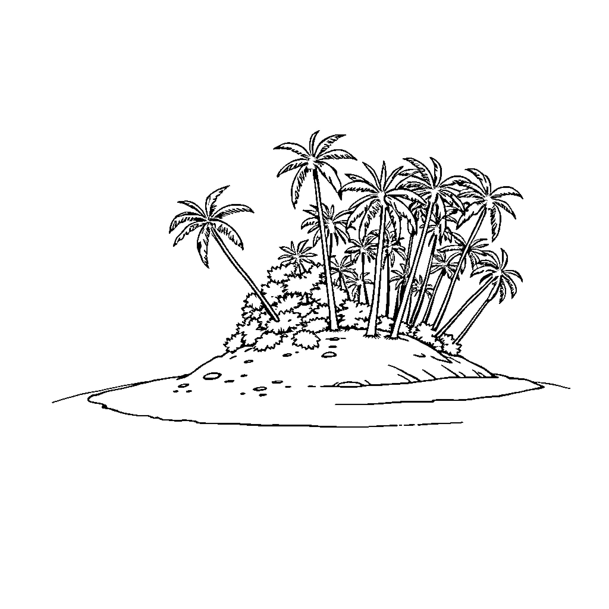 Best Island Coloring Pages (Free Printable PDF)