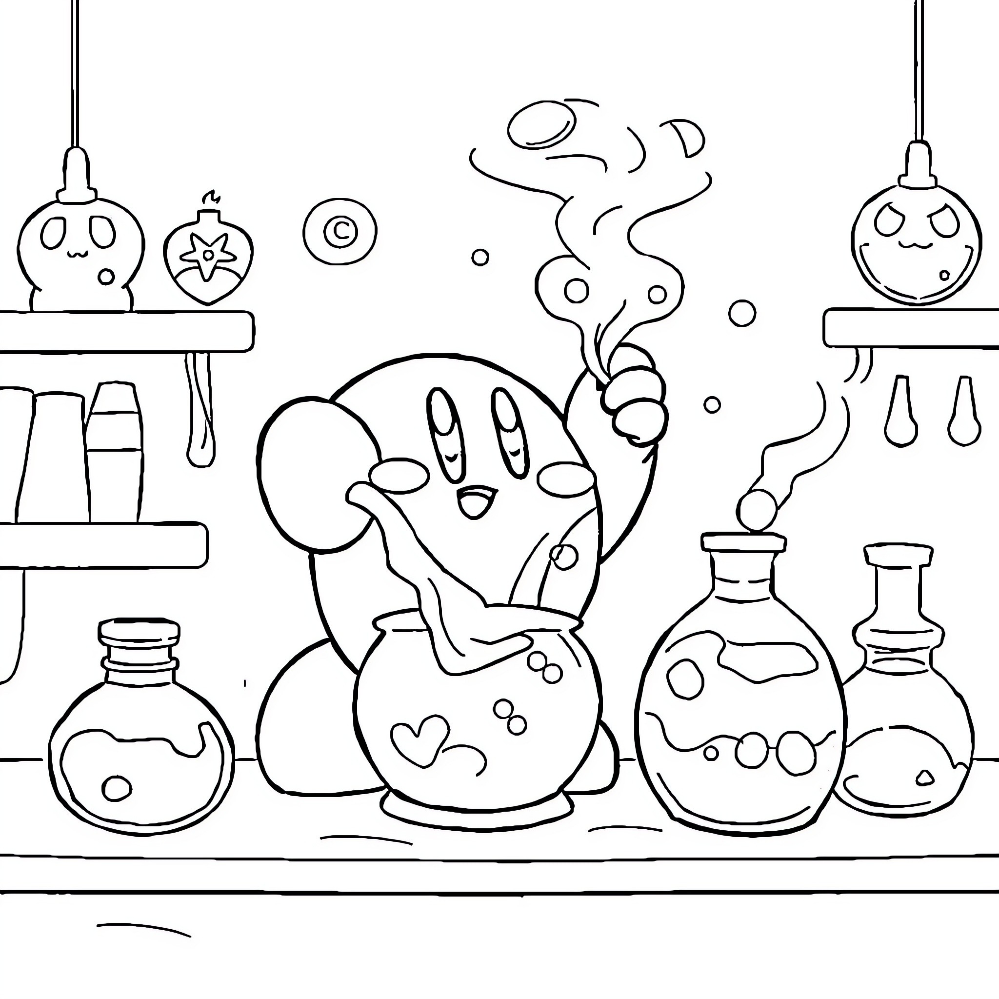 186 Best Kirby Coloring Pages (Free Printable PDFs)