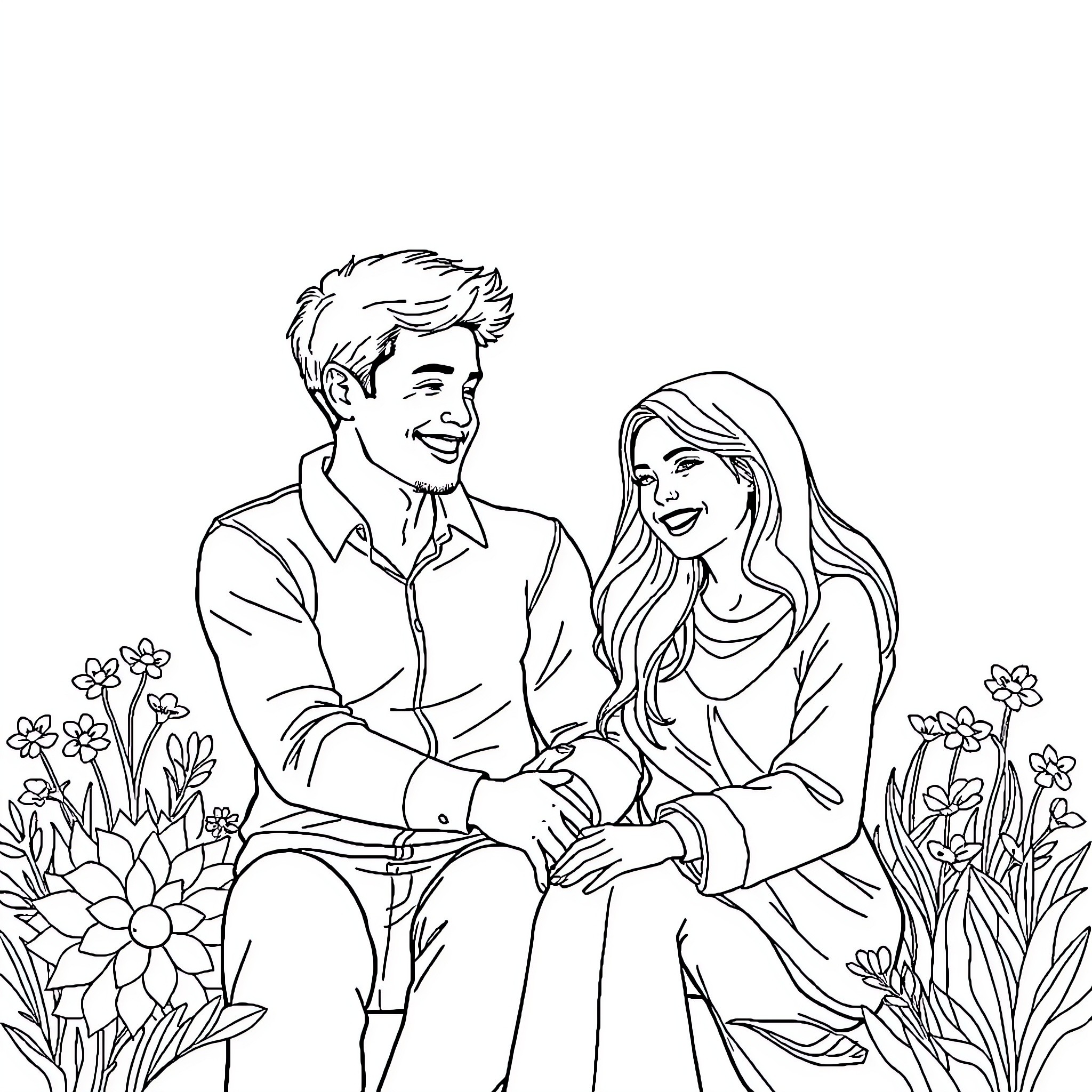 408 Best Couple Coloring Pages (Free Printable PDFs)