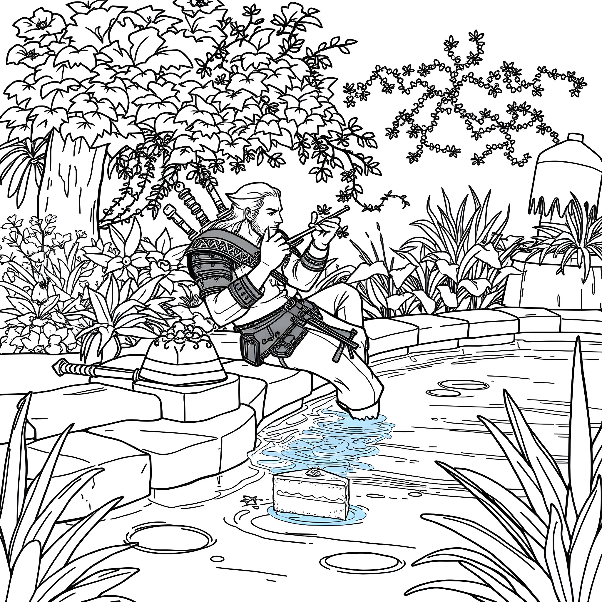 Best Witcher Coloring Pages (Free Printable PDF)