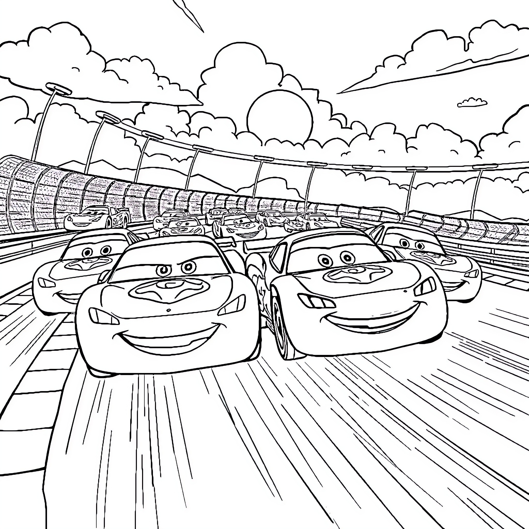 Best Car Coloring Pages (Free Printable PDF)