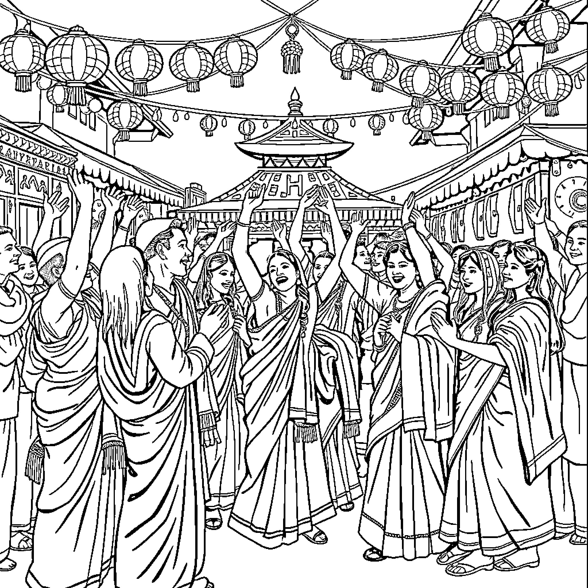 Best Nepali Coloring Pages (Free Printable PDF)