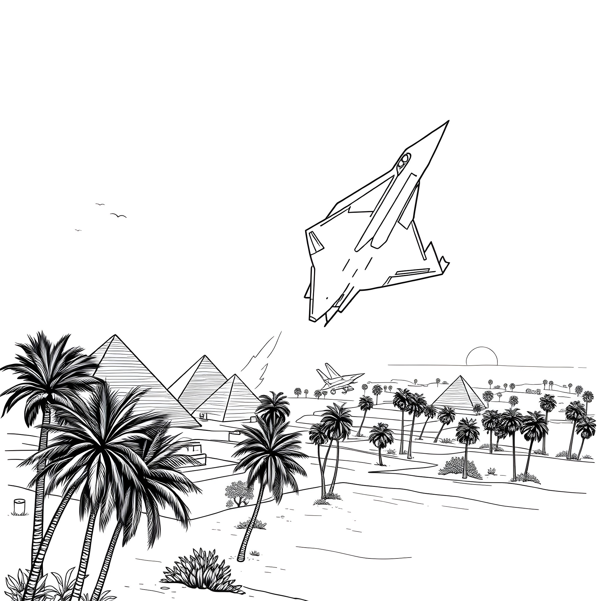 4 Best Mirage Coloring Pages (Free Printable PDFs)