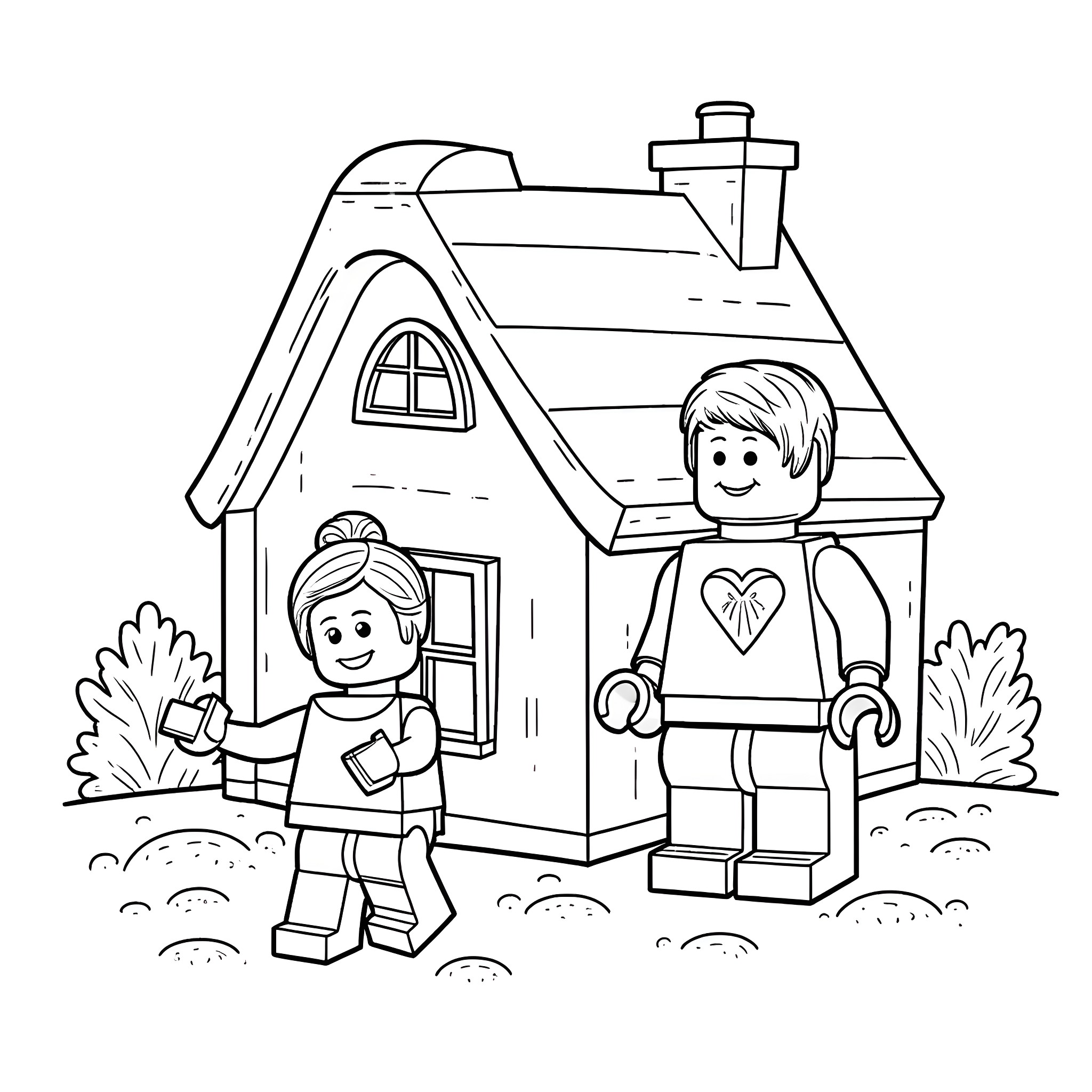 Best LEGO Character Coloring Pages (Free Printable PDF)