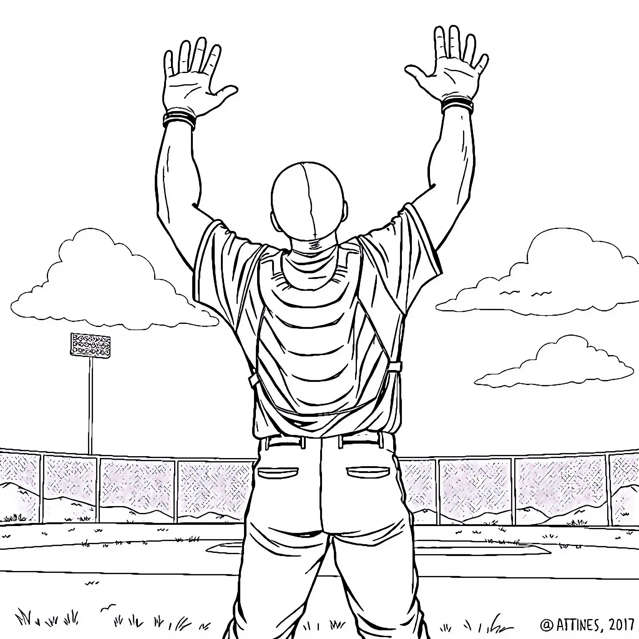 1 Best Baseball Catcher Coloring Pages (Free Printable PDFs)