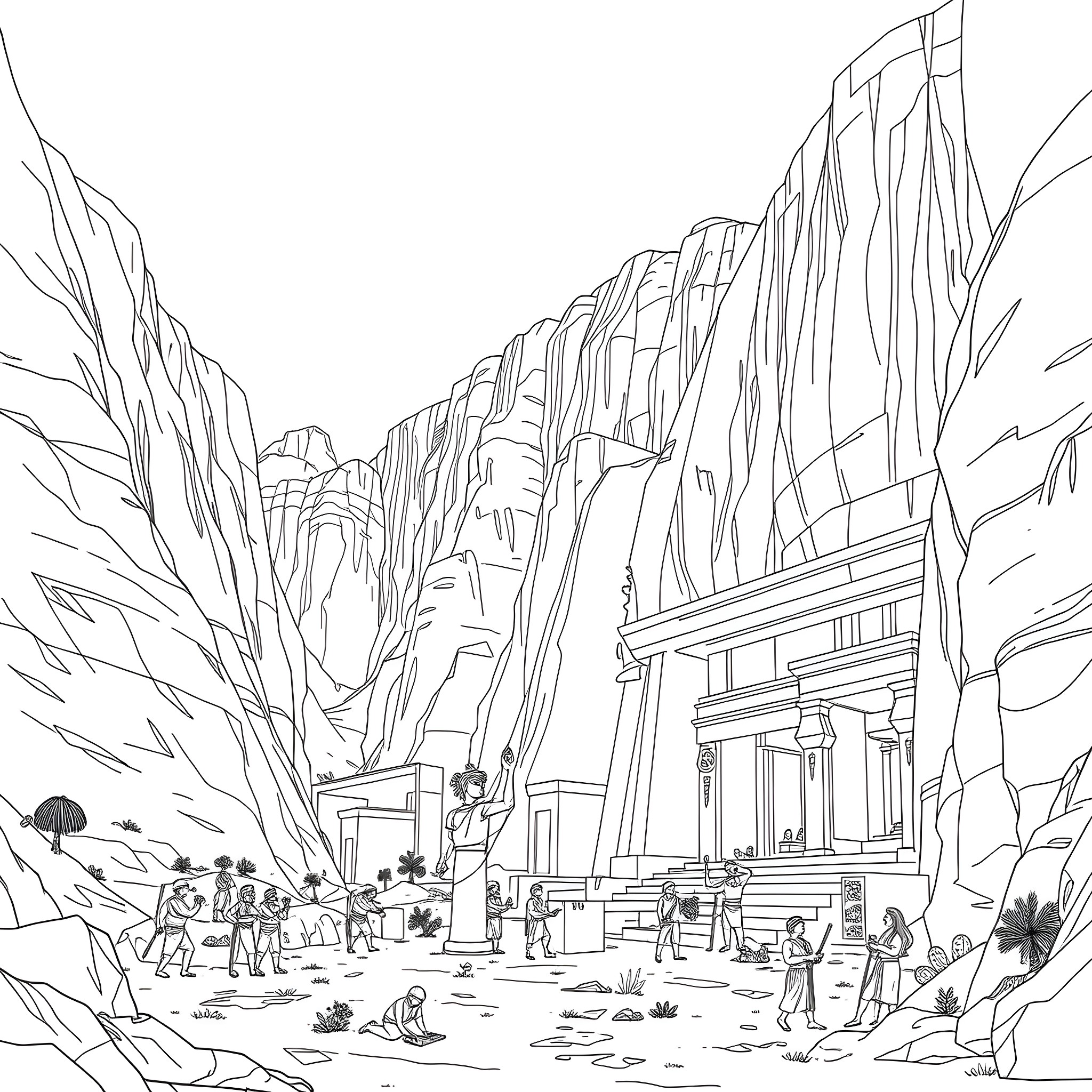 Best Valley Coloring Pages (Free Printable PDF)