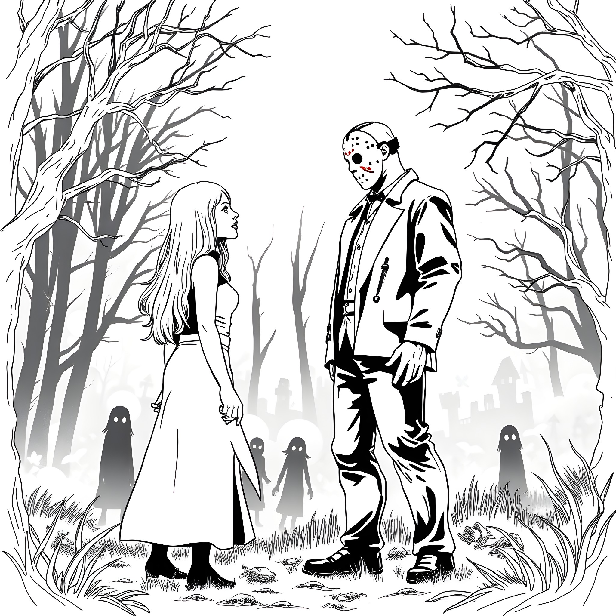 Best Jason Voorhees Coloring Pages (Free Printable PDF)