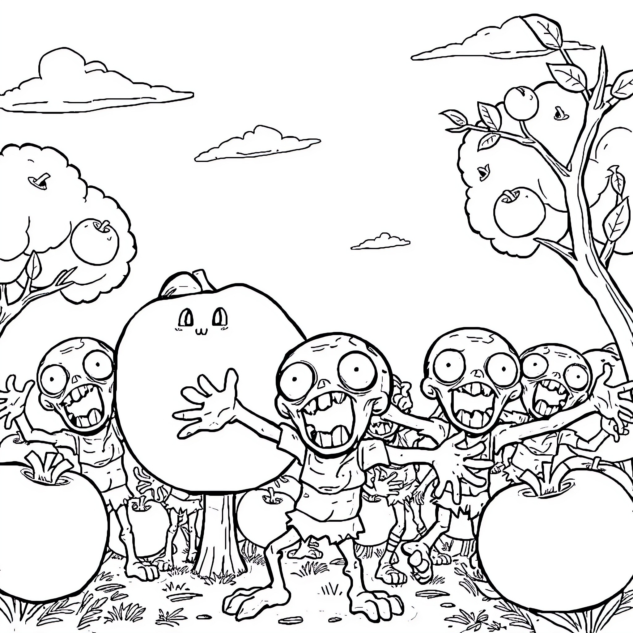 Best Zombie Coloring Pages (Free Printable PDF)