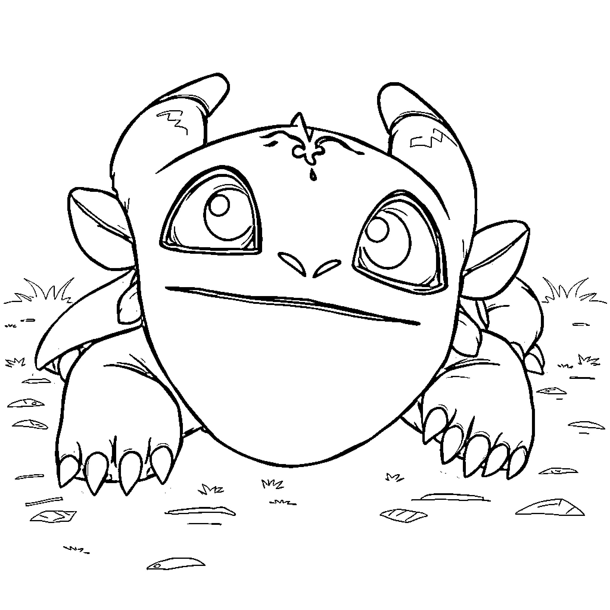 Best Toothless Coloring Pages (Free Printable PDF)