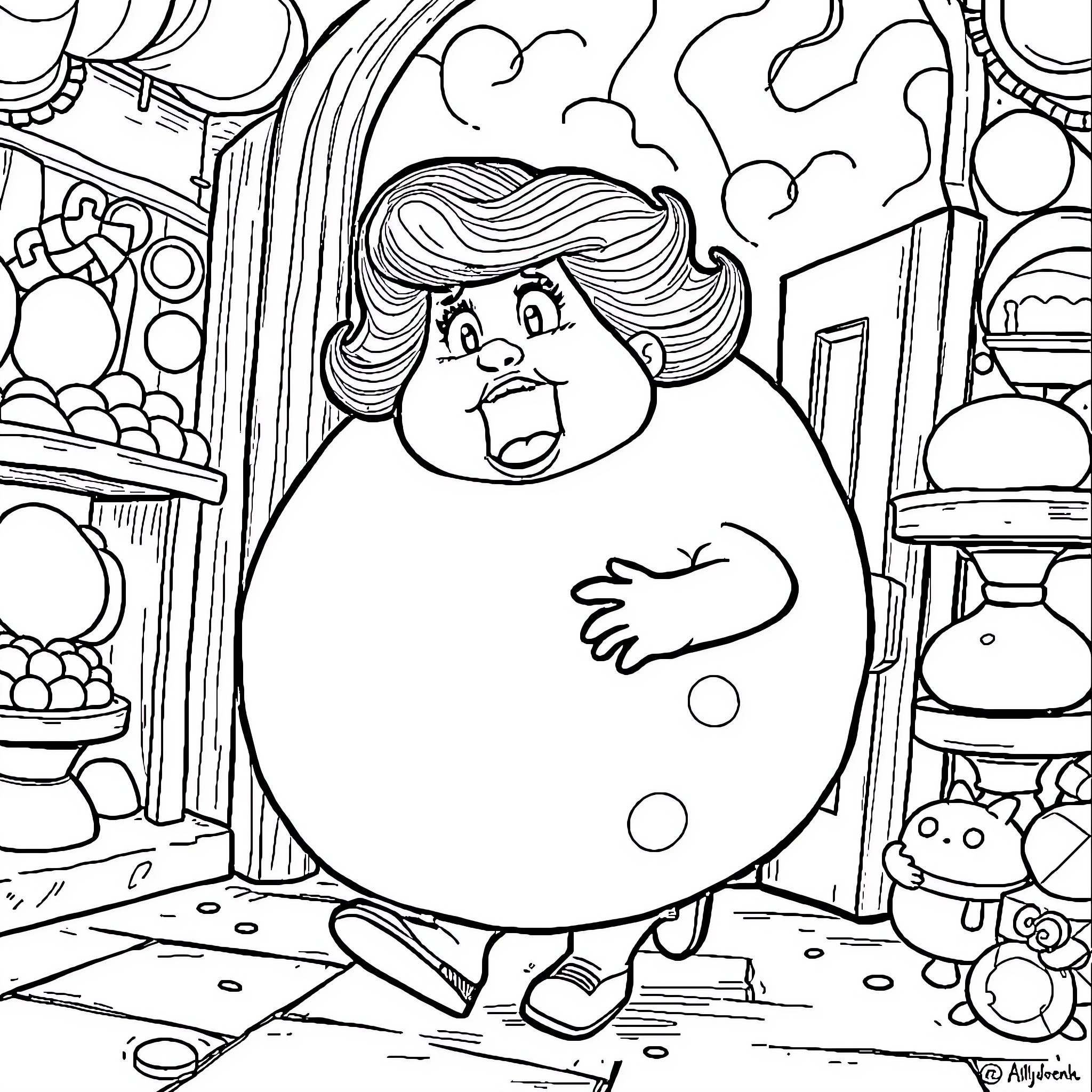 Best Violet Beauregarde Coloring Pages (Free Printable PDF)