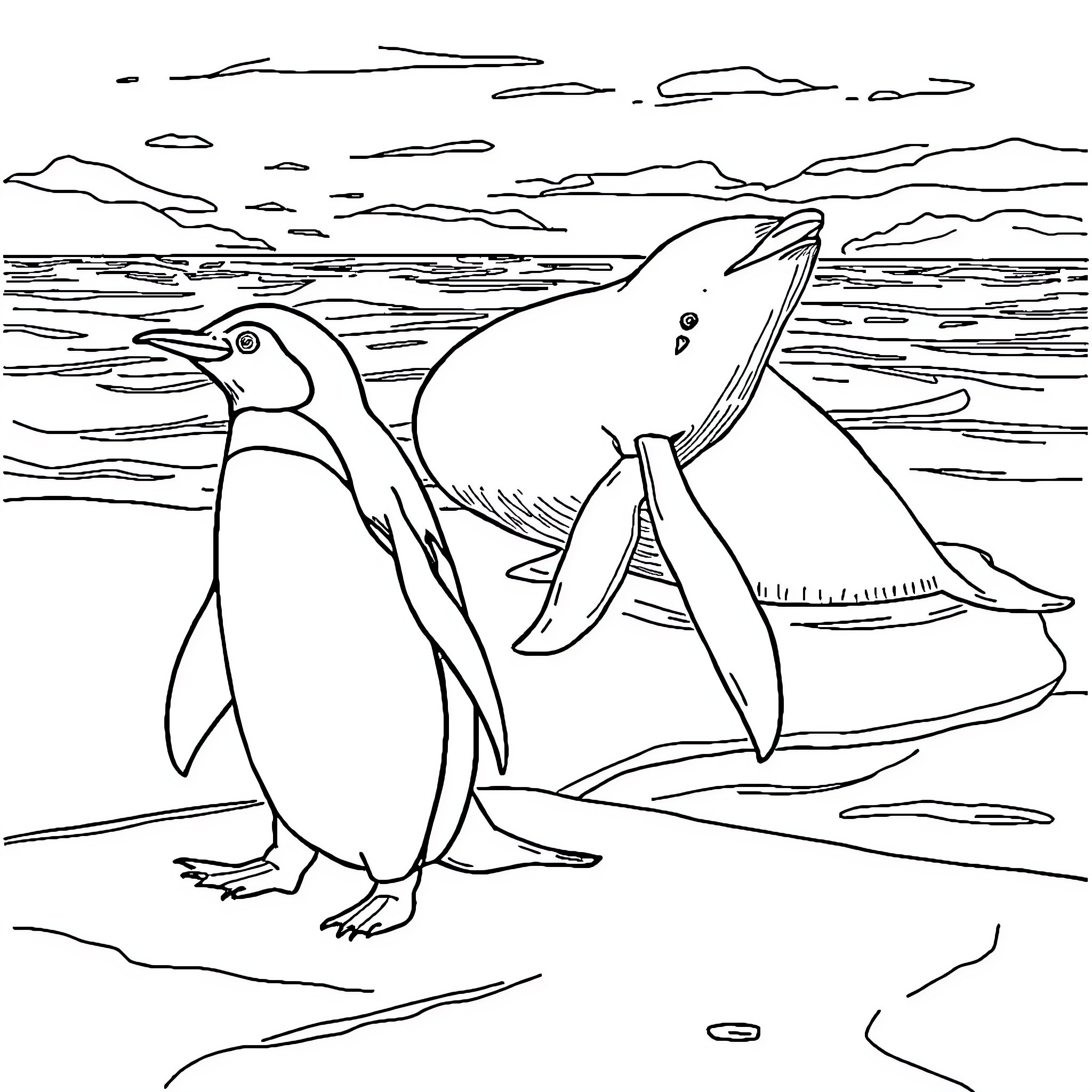Best Penguin Coloring Pages (Free Printable PDF)