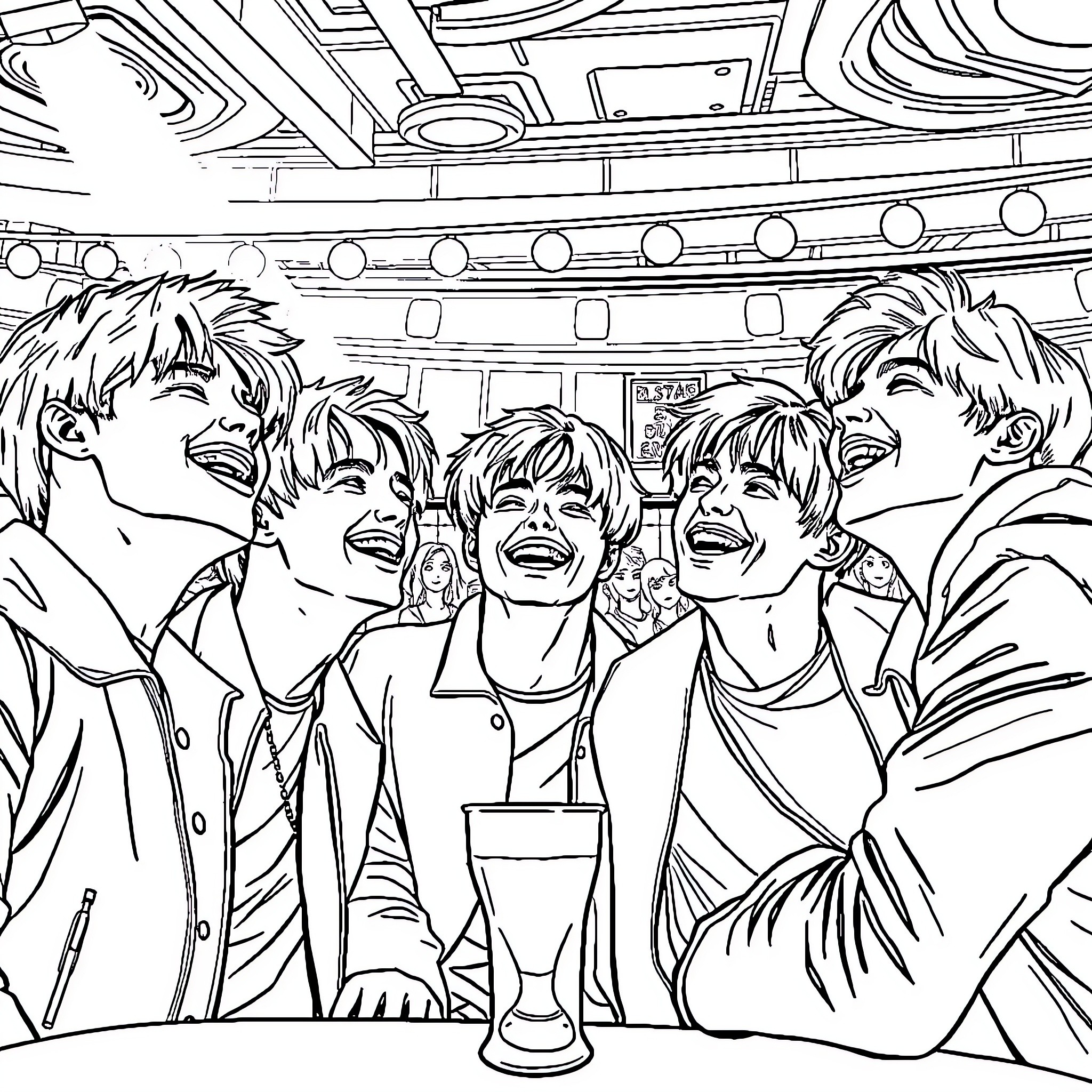 56 Best BTS Coloring Pages (Free Printable PDFs)