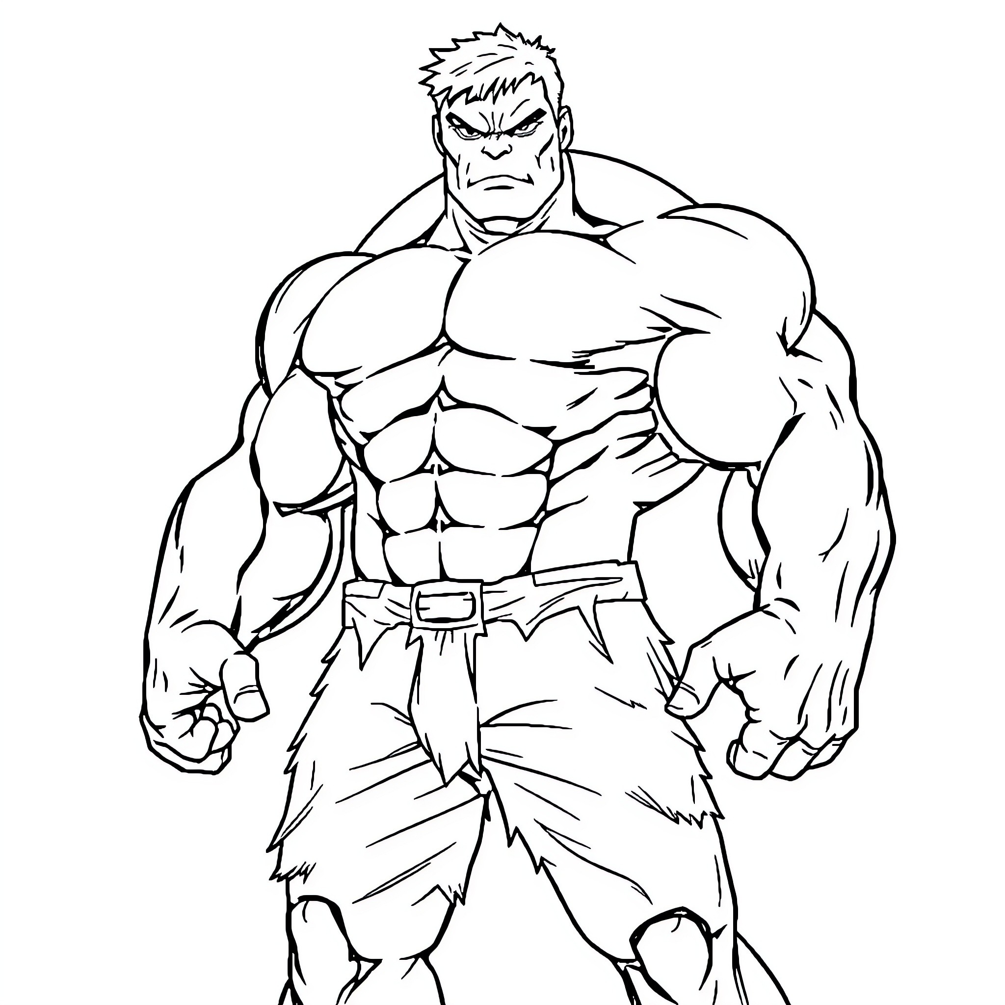 Best Hulk Coloring Pages (Free Printable PDF)