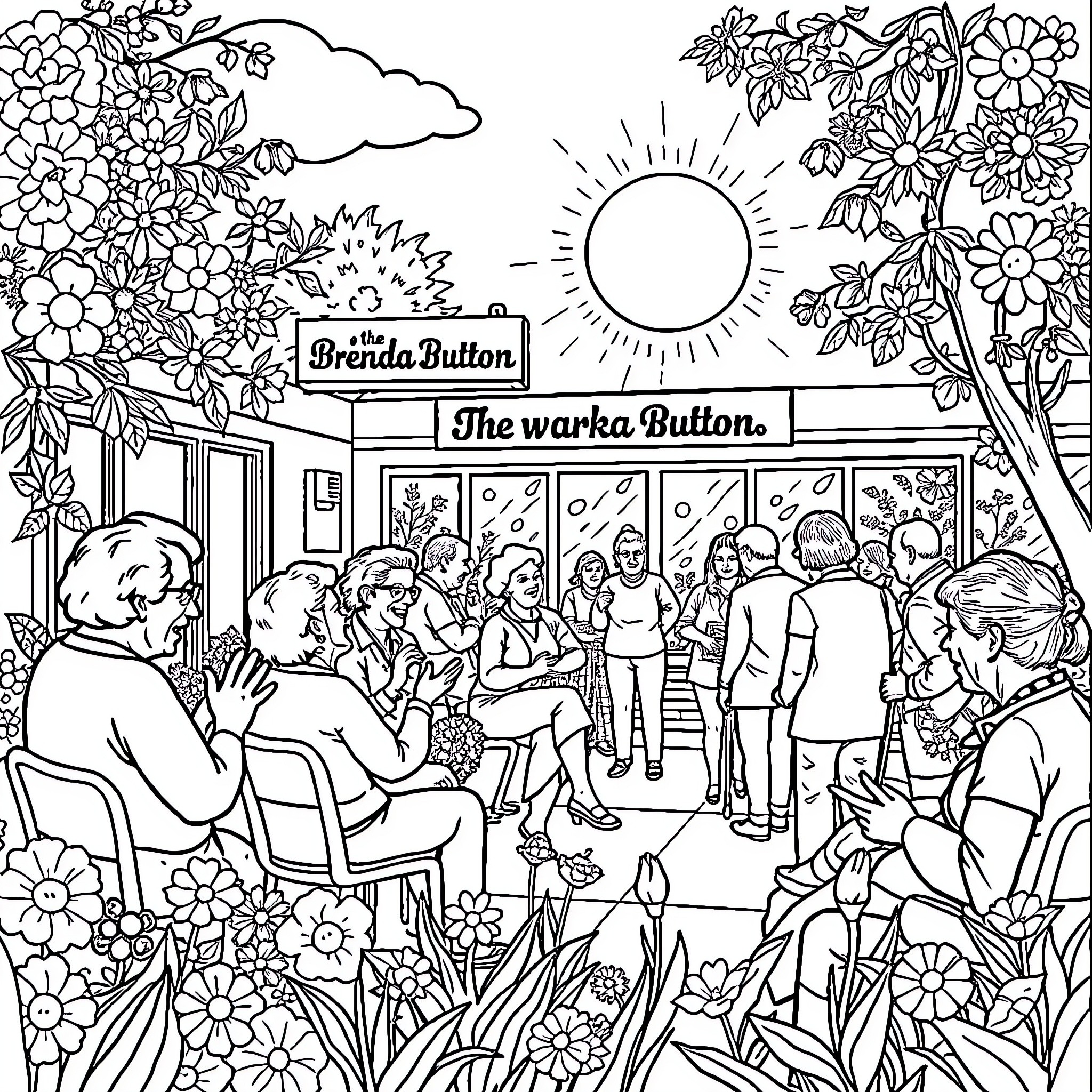 23 Best Senior Coloring Pages (Free Printable PDFs)