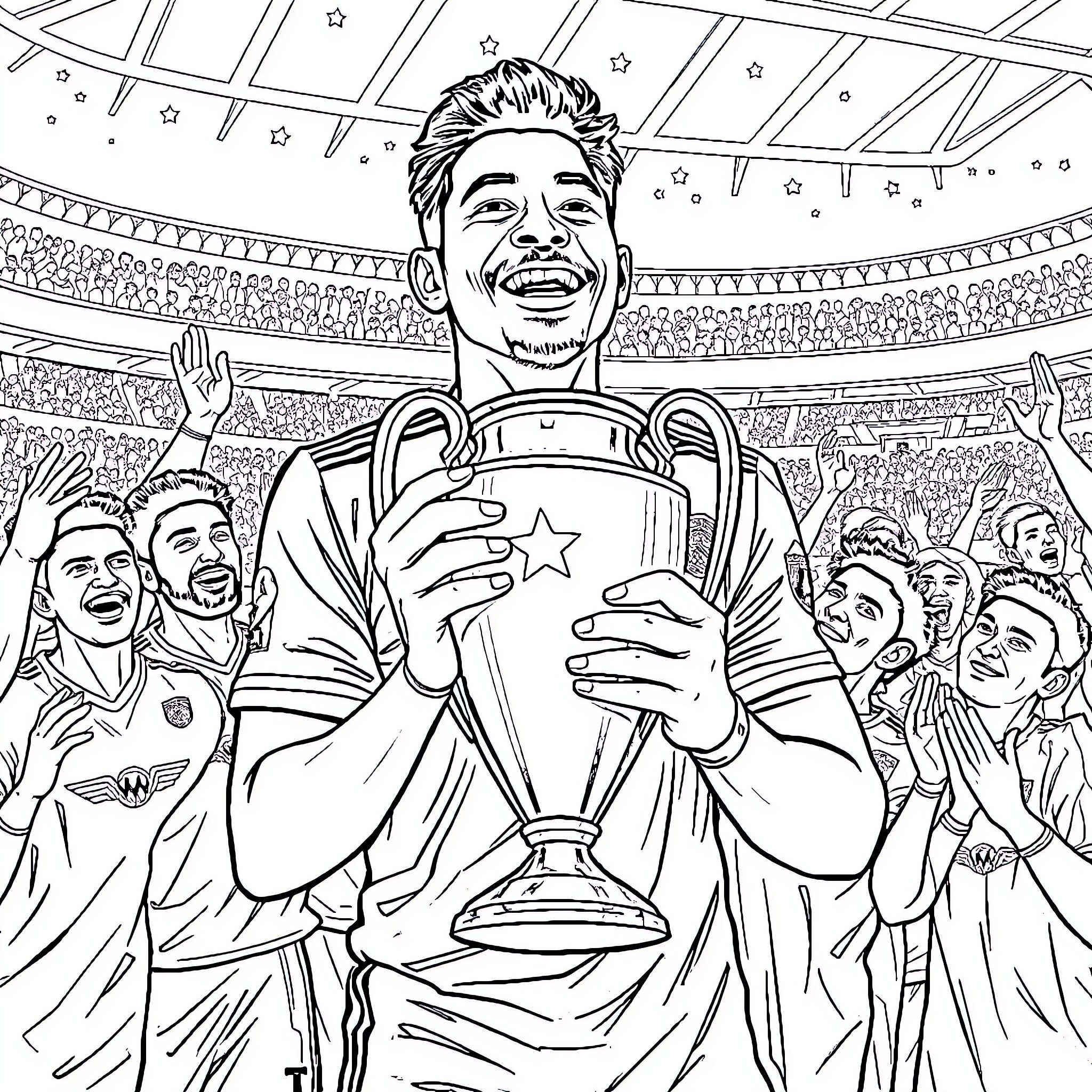 Best Lamine Yamal Coloring Pages (Free Printable PDF)