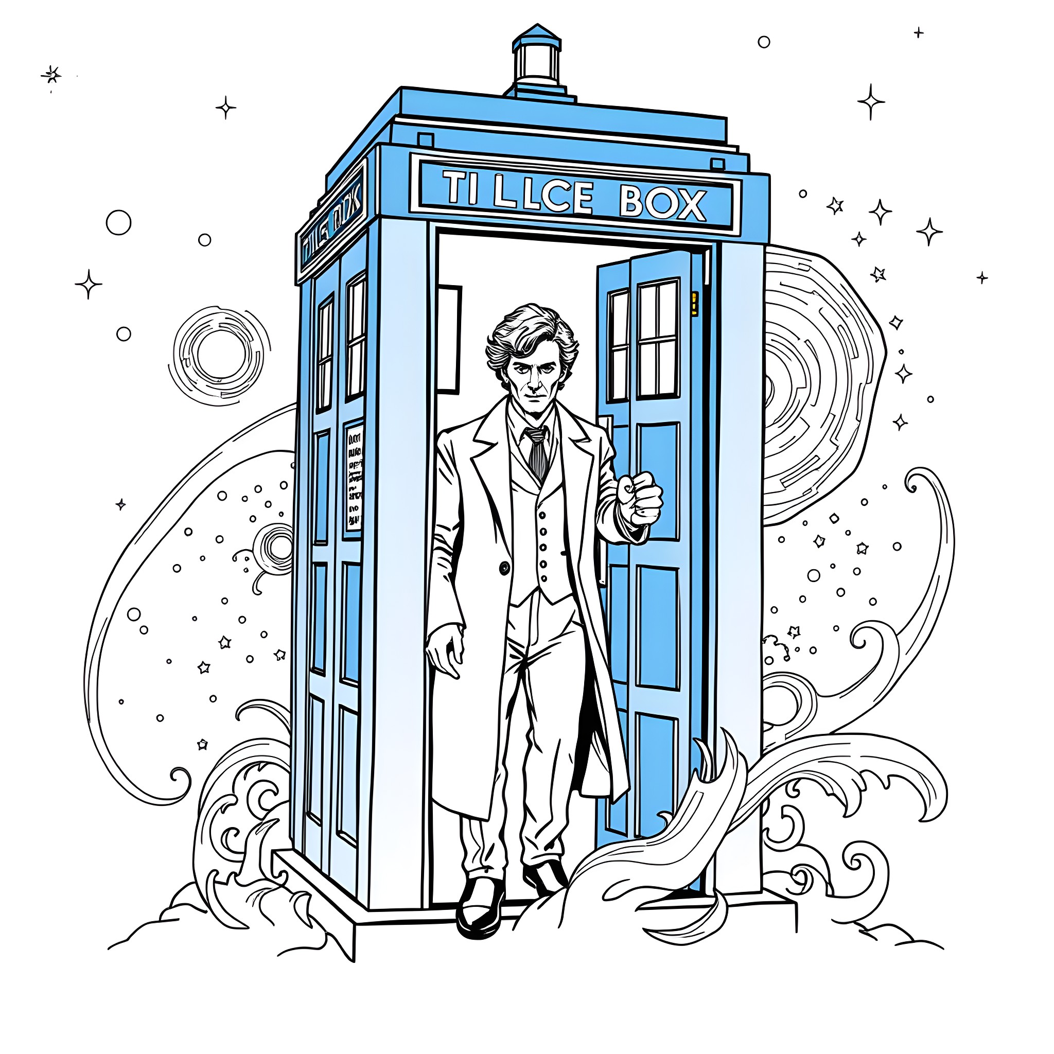 103 Best Doctor Coloring Pages (Free Printable PDFs)