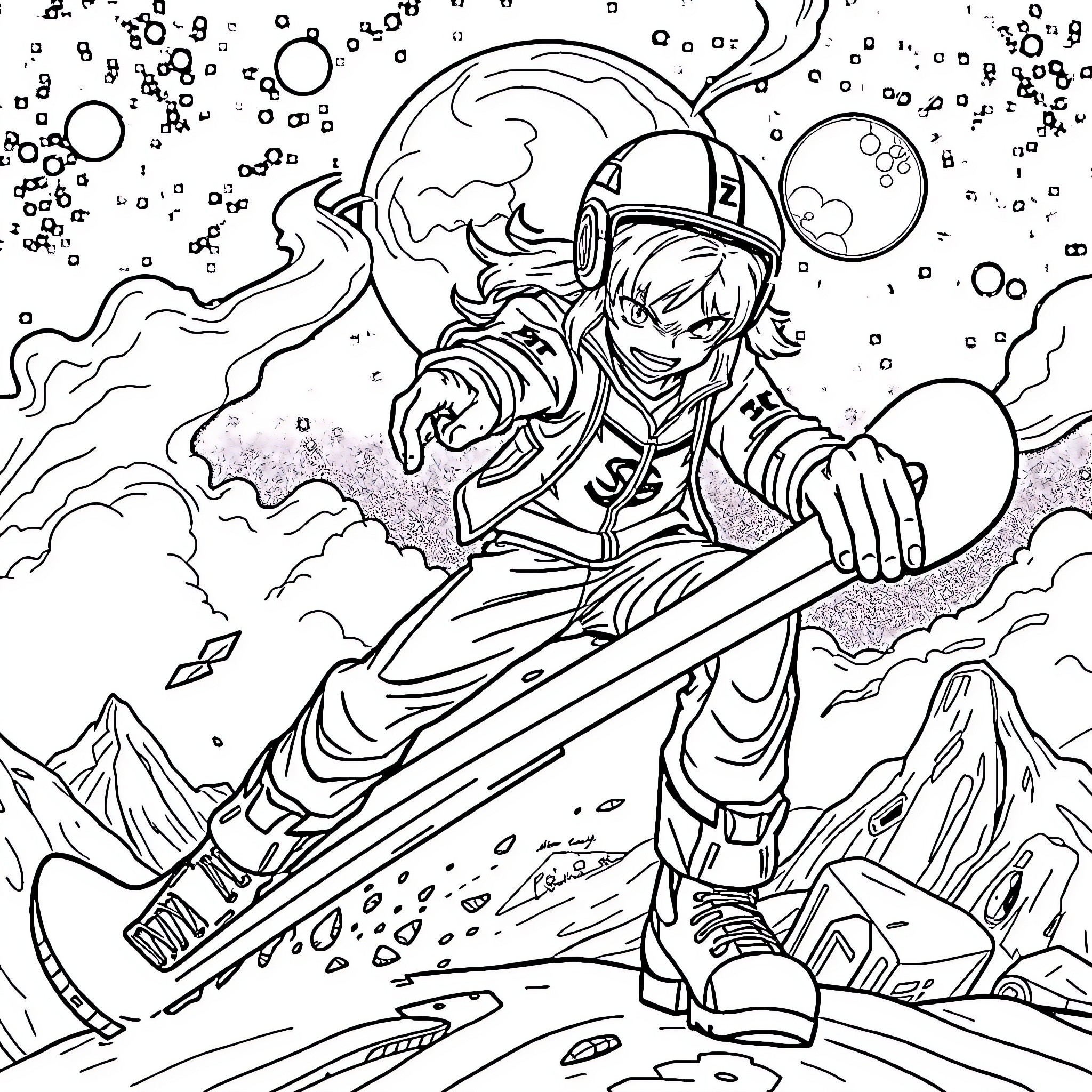 134 Best Anime Coloring Pages (Free Printable PDFs)