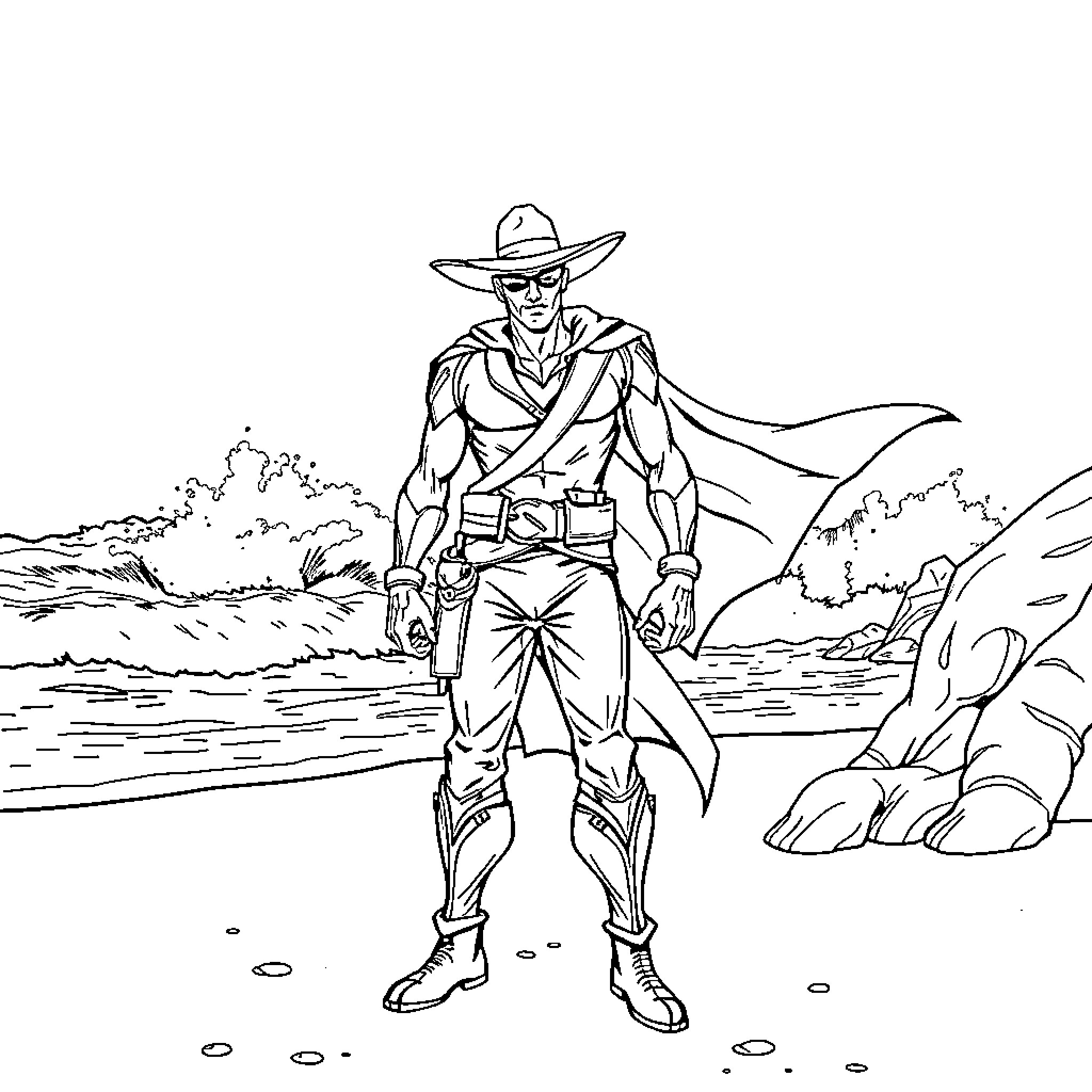 Best Zorro Coloring Pages (Free Printable PDF)