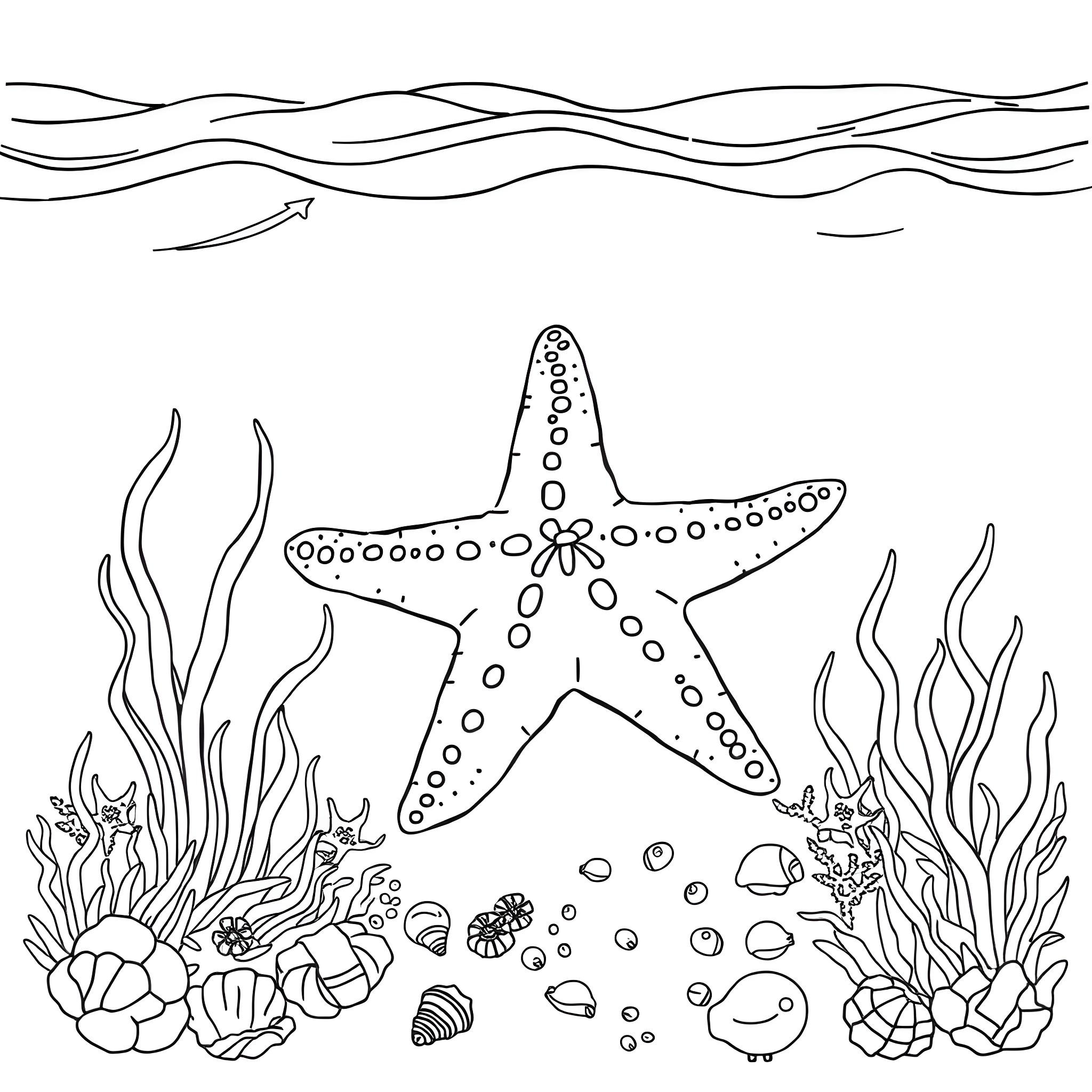 88 Best Starfish Coloring Pages (Free Printable PDFs)