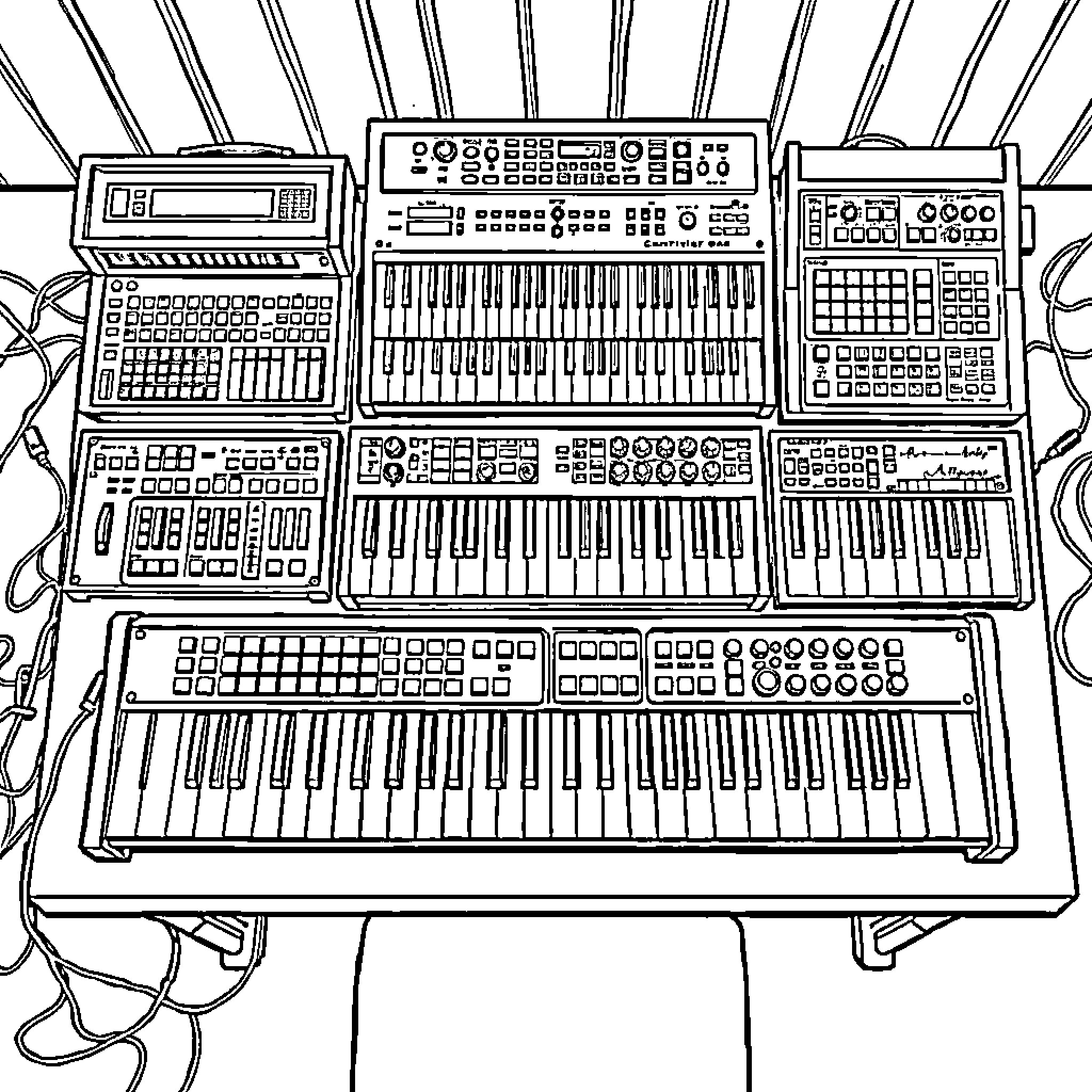 Best Music Band Coloring Pages (Free Printable PDF)