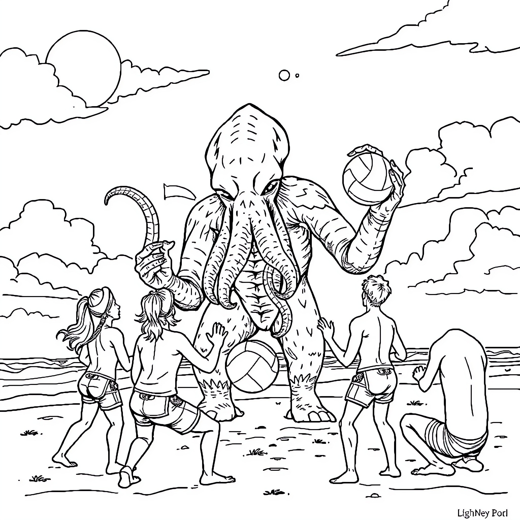 Best Cthulhu Coloring Pages (Free Printable PDF)