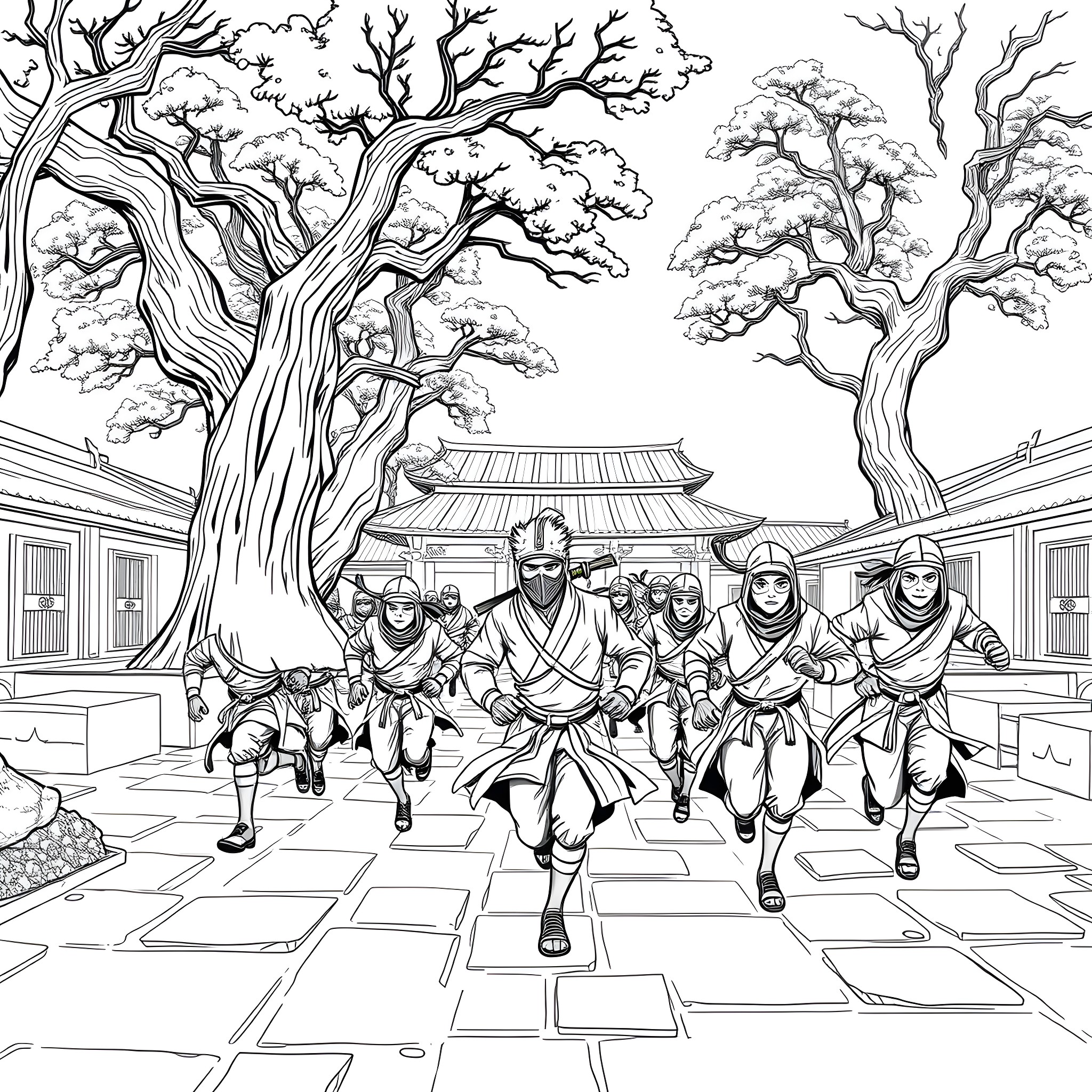 119 Best Ninja Coloring Pages (Free Printable PDFs)