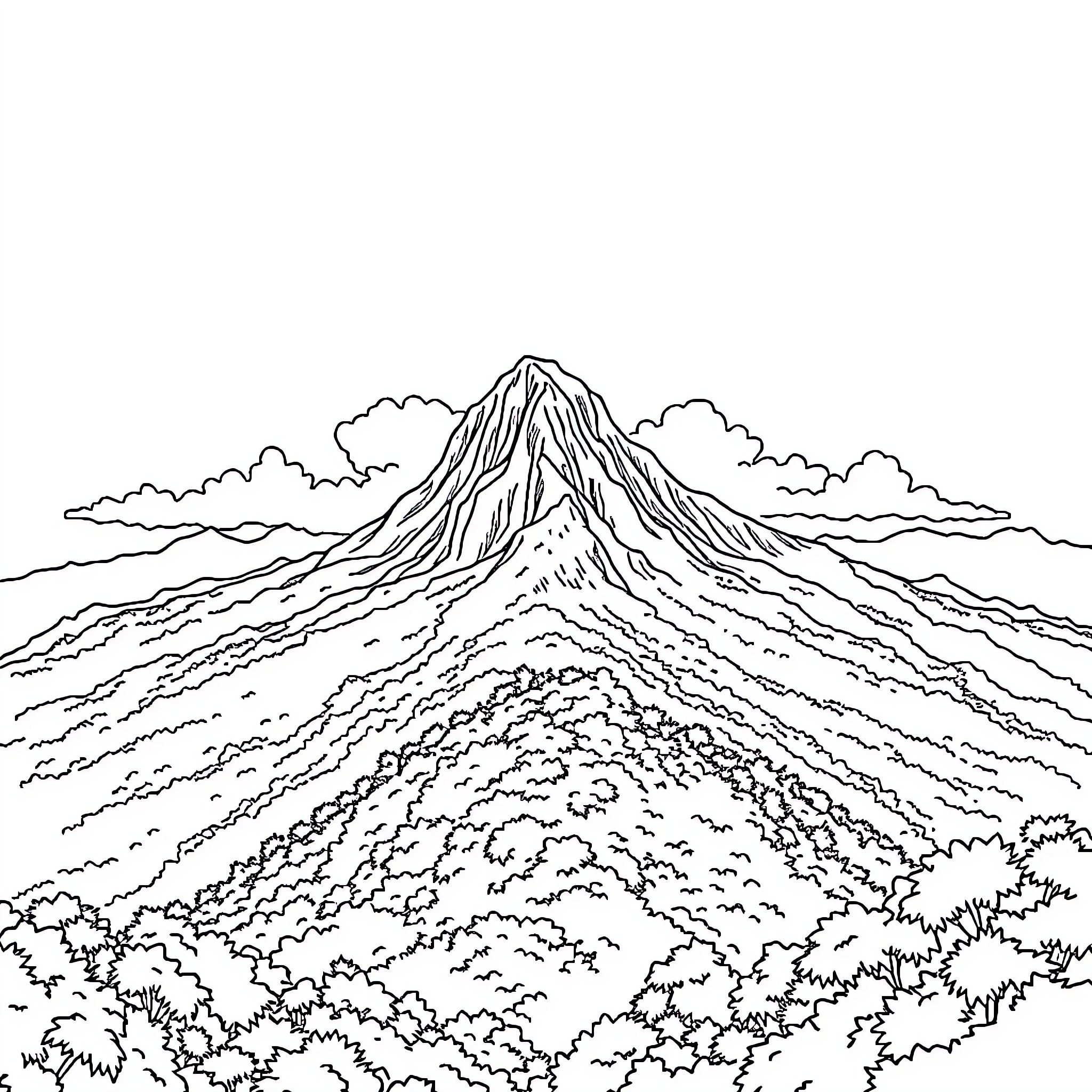 Best Mountain Coloring Pages (Free Printable PDF)