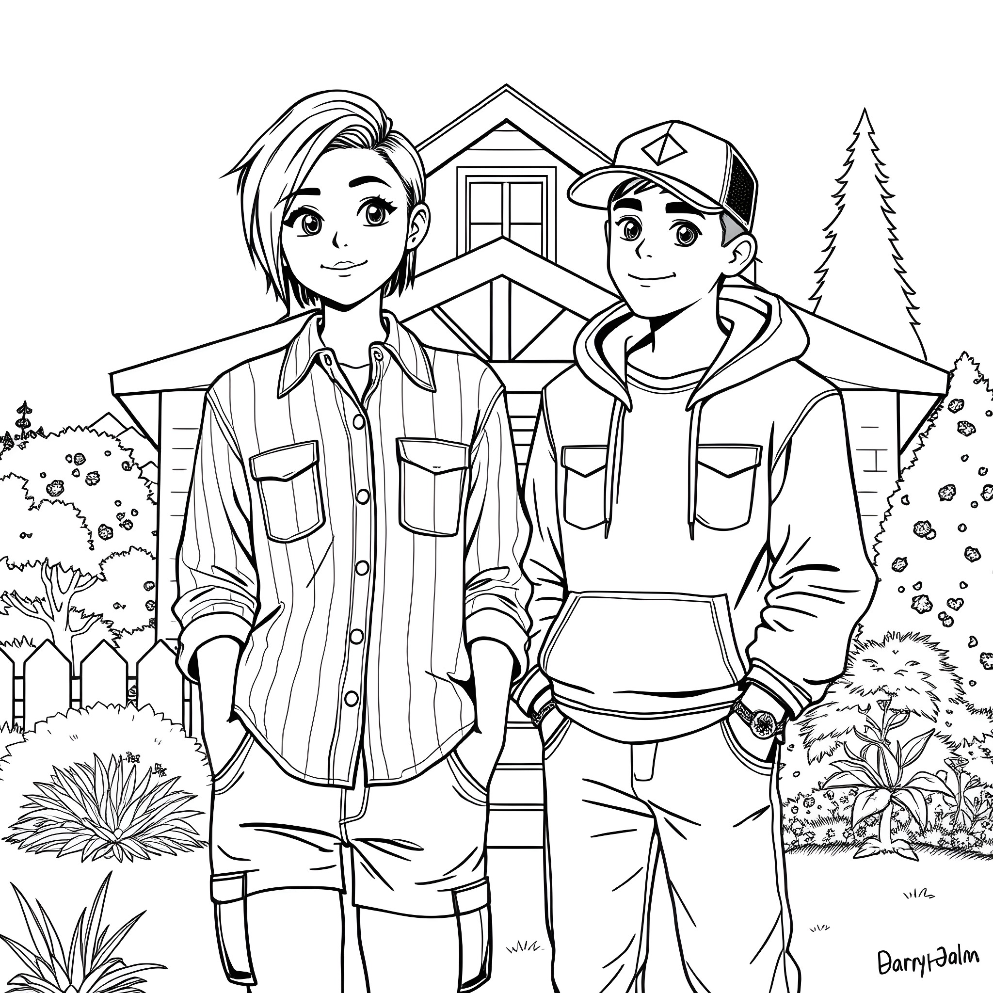 Best Teen Coloring Pages (Free Printable PDF)