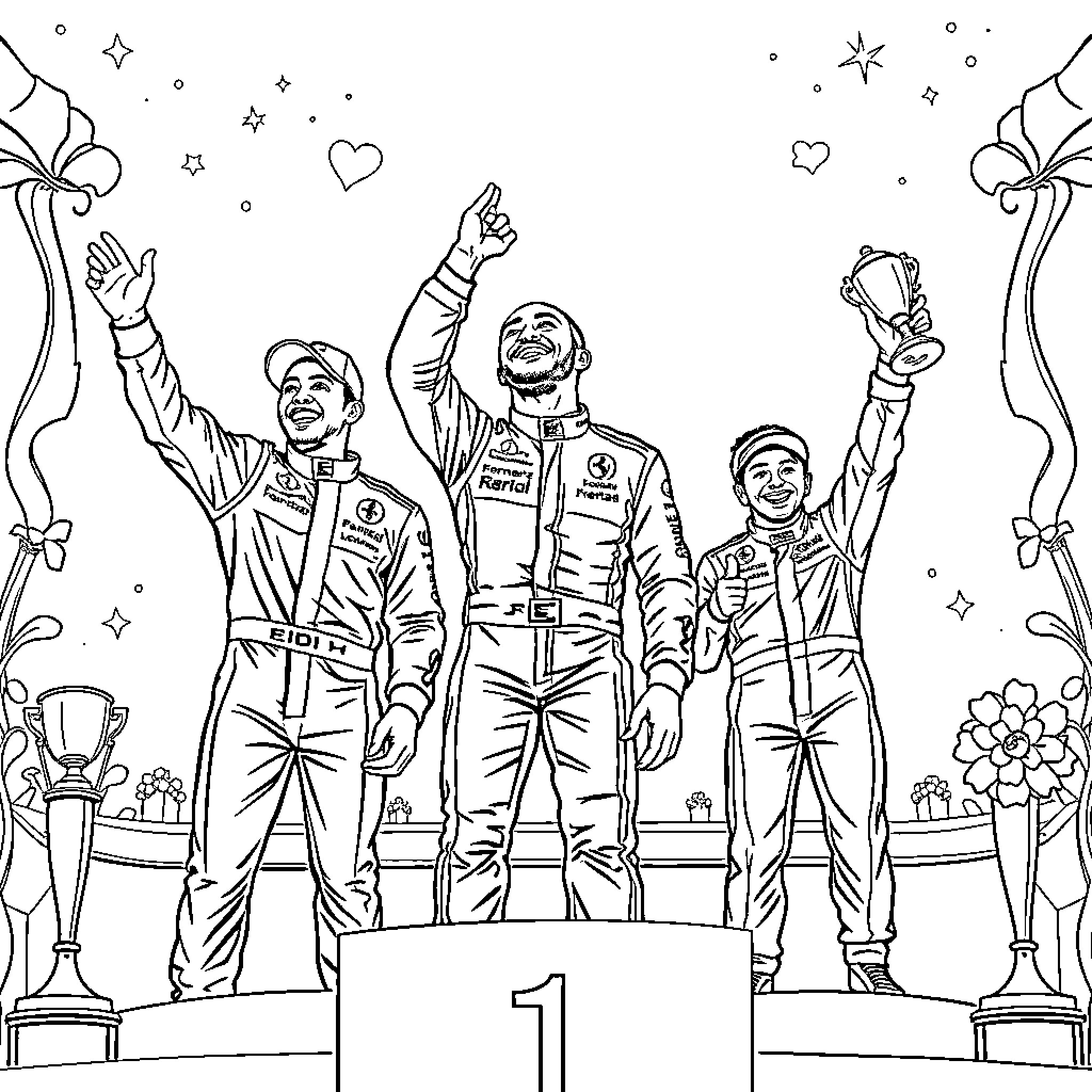 Best Lewis Hamilton Coloring Pages (Free Printable PDF)