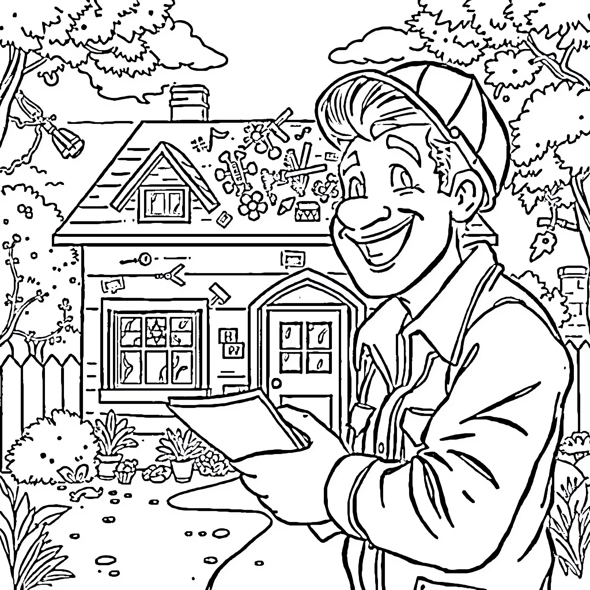 Best Home Inspector Coloring Pages (Free Printable PDF)