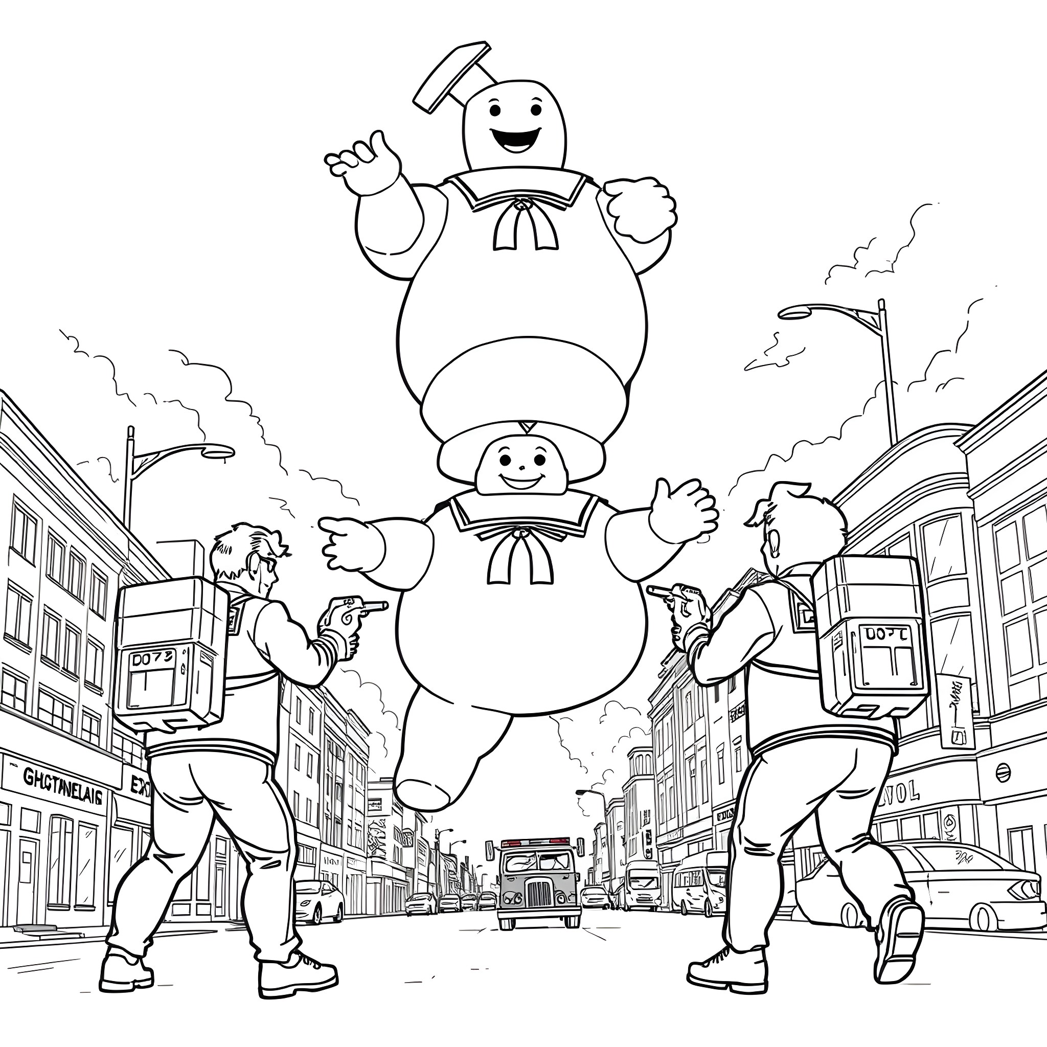 Best Ghostbusters Coloring Pages (Free Printable PDF)