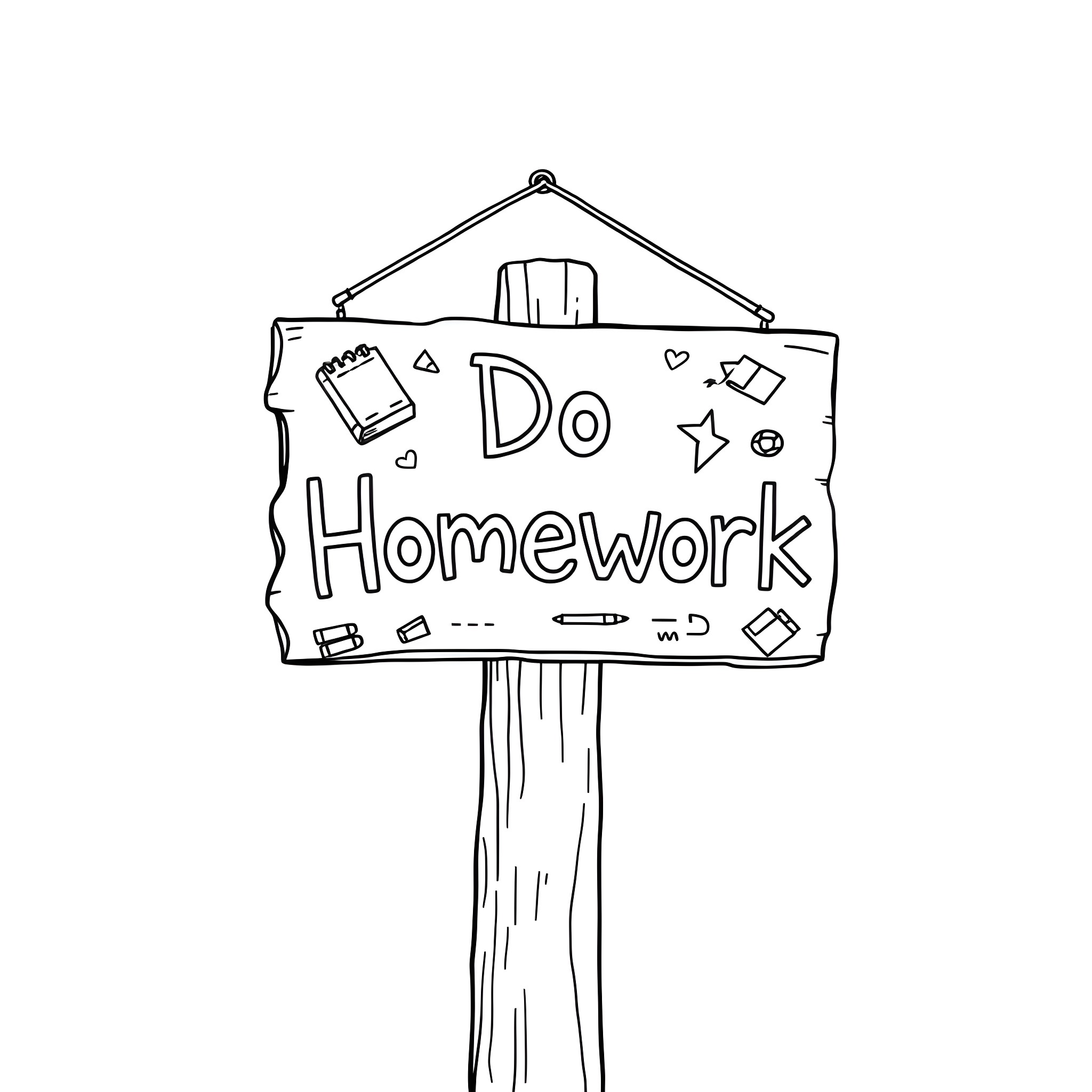 37 Best Sign Coloring Pages (Free Printable PDFs)