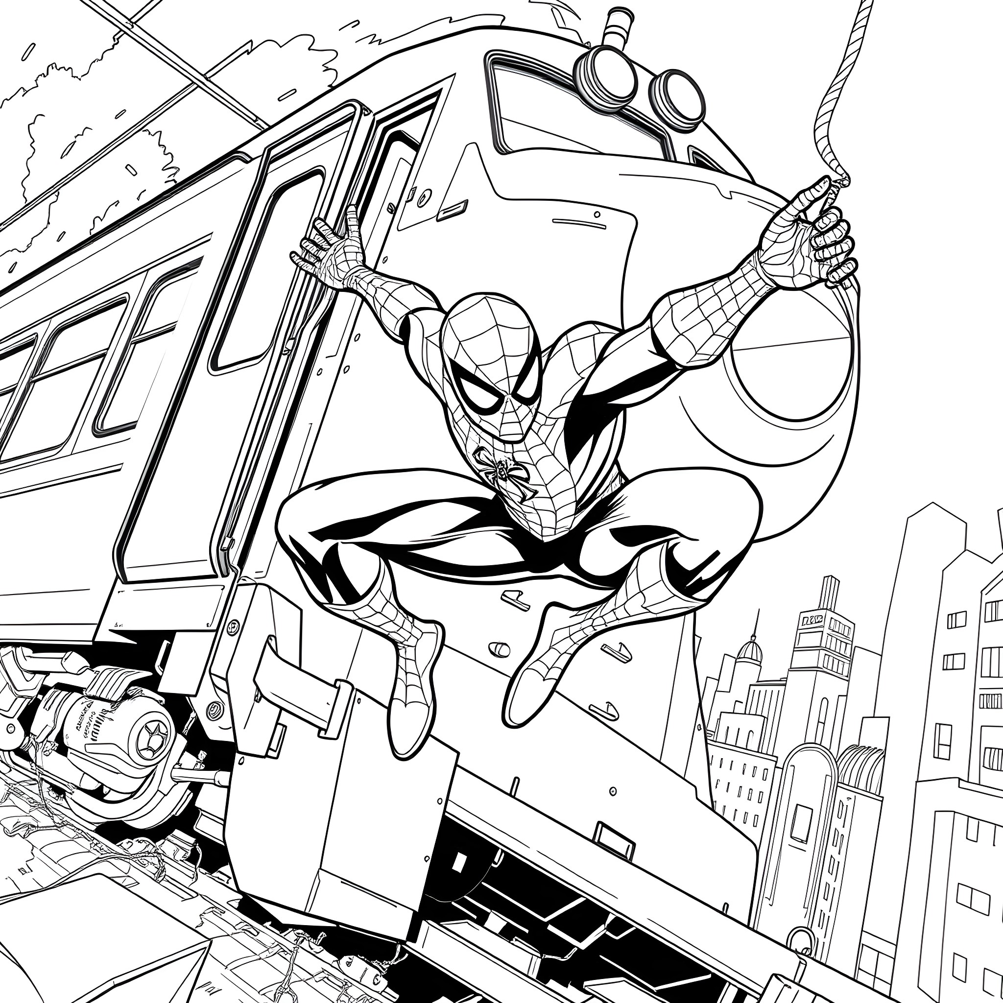 76 Best Spiderman Coloring Pages (Free Printable PDFs)