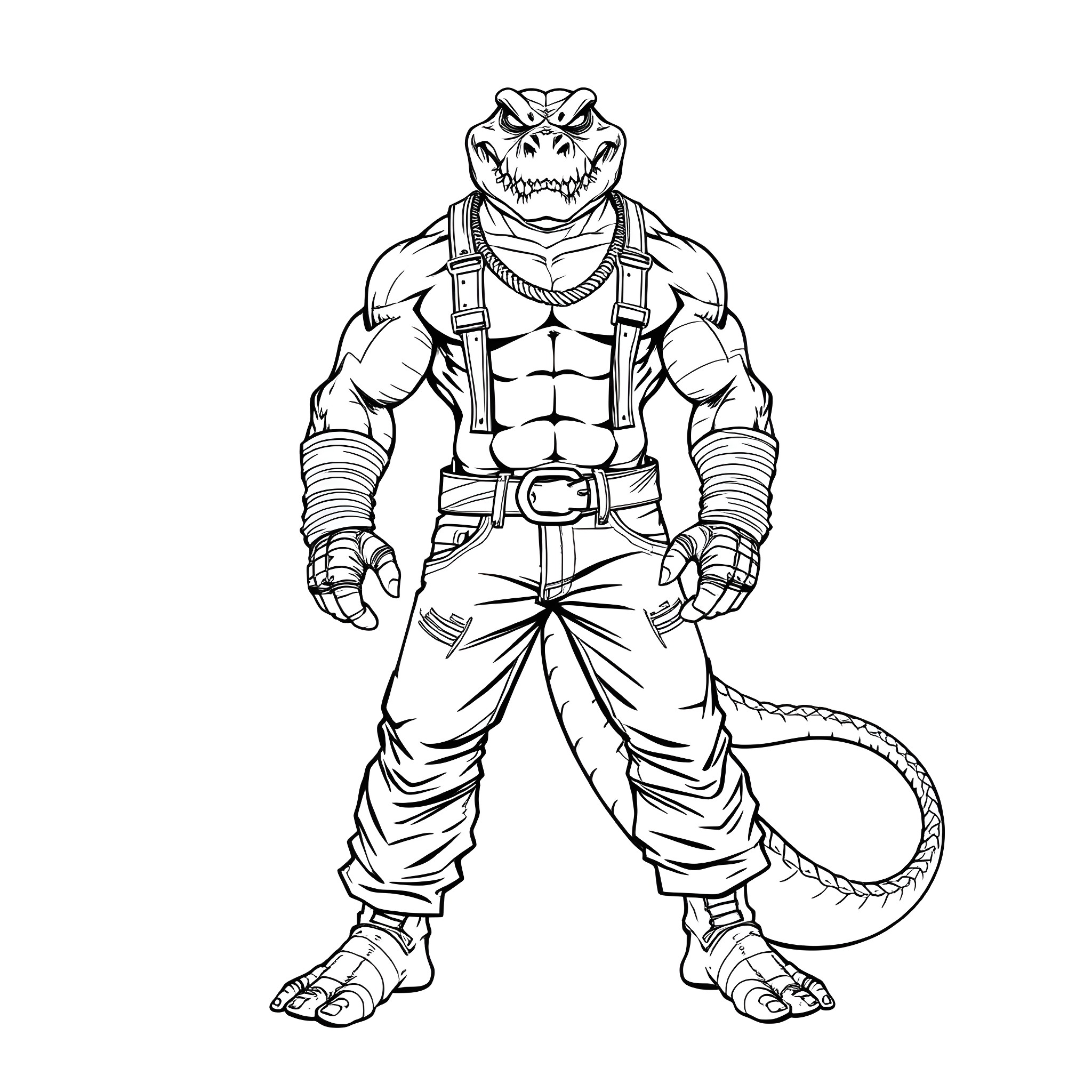 47 Best Killer Croc Coloring Pages (Free Printable PDFs)