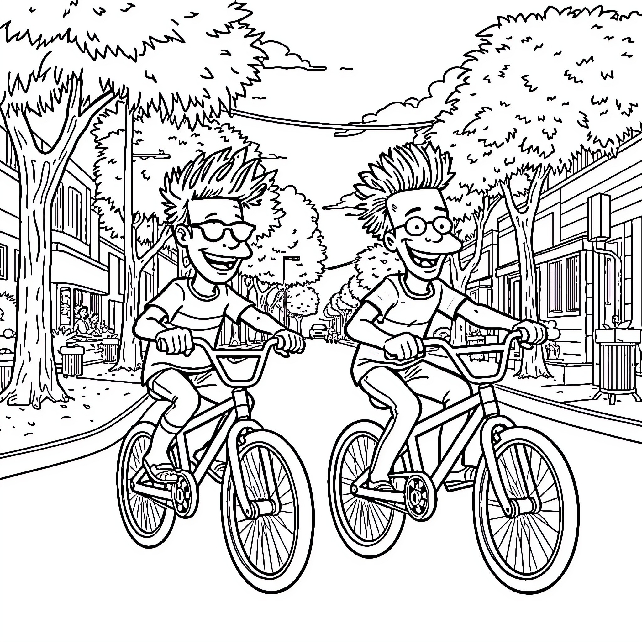 Best Beavis and Butthead Coloring Pages (Free Printable PDF)