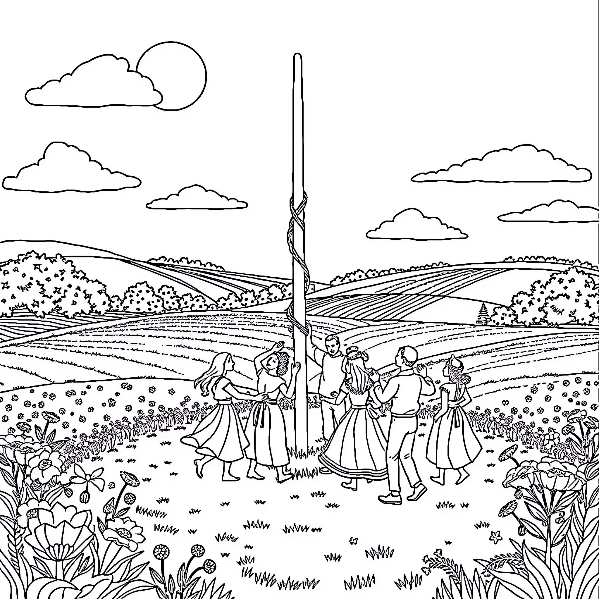 Best Hannya Mask Coloring Pages (Free Printable PDF)