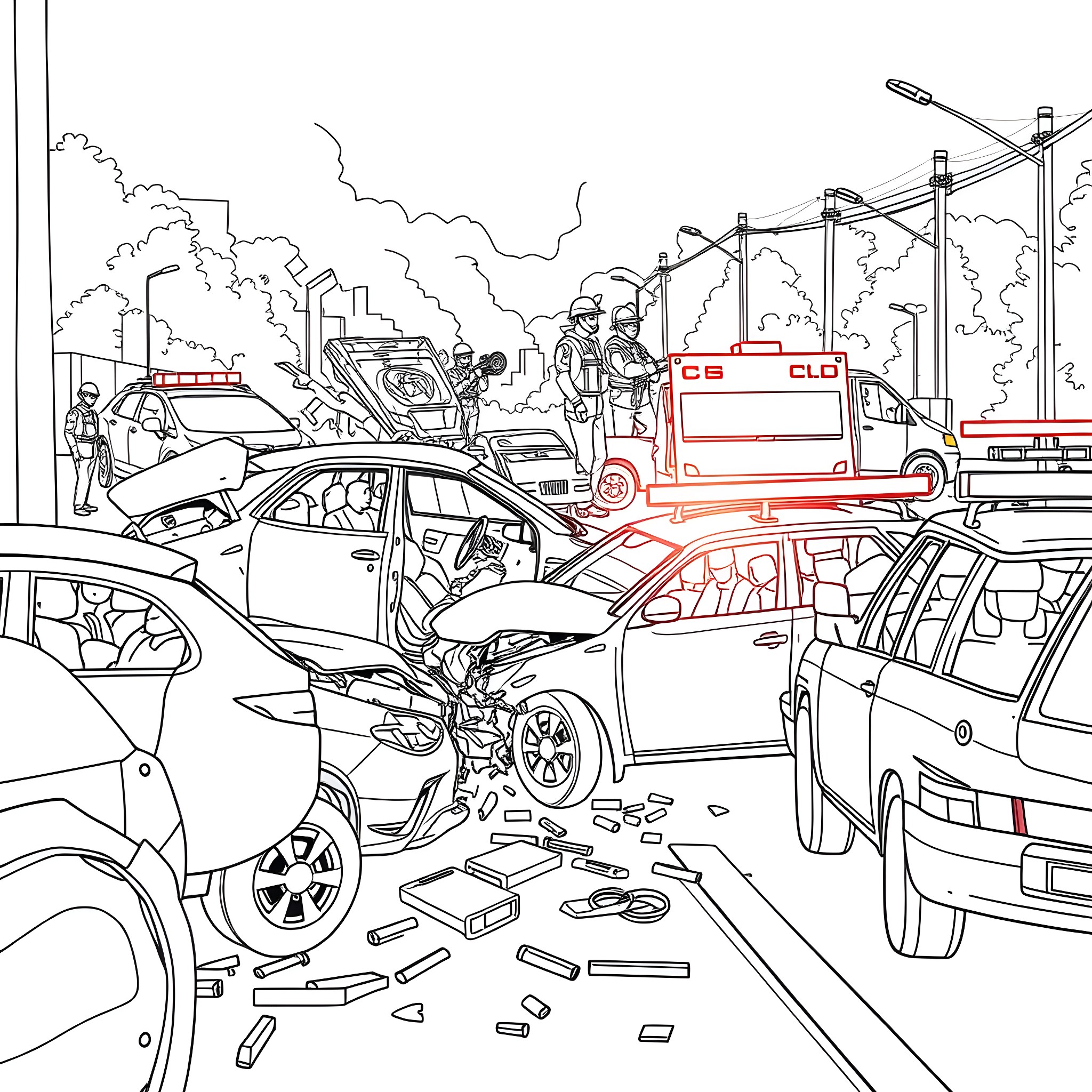 101 Best Car Coloring Pages (Free Printable PDFs)