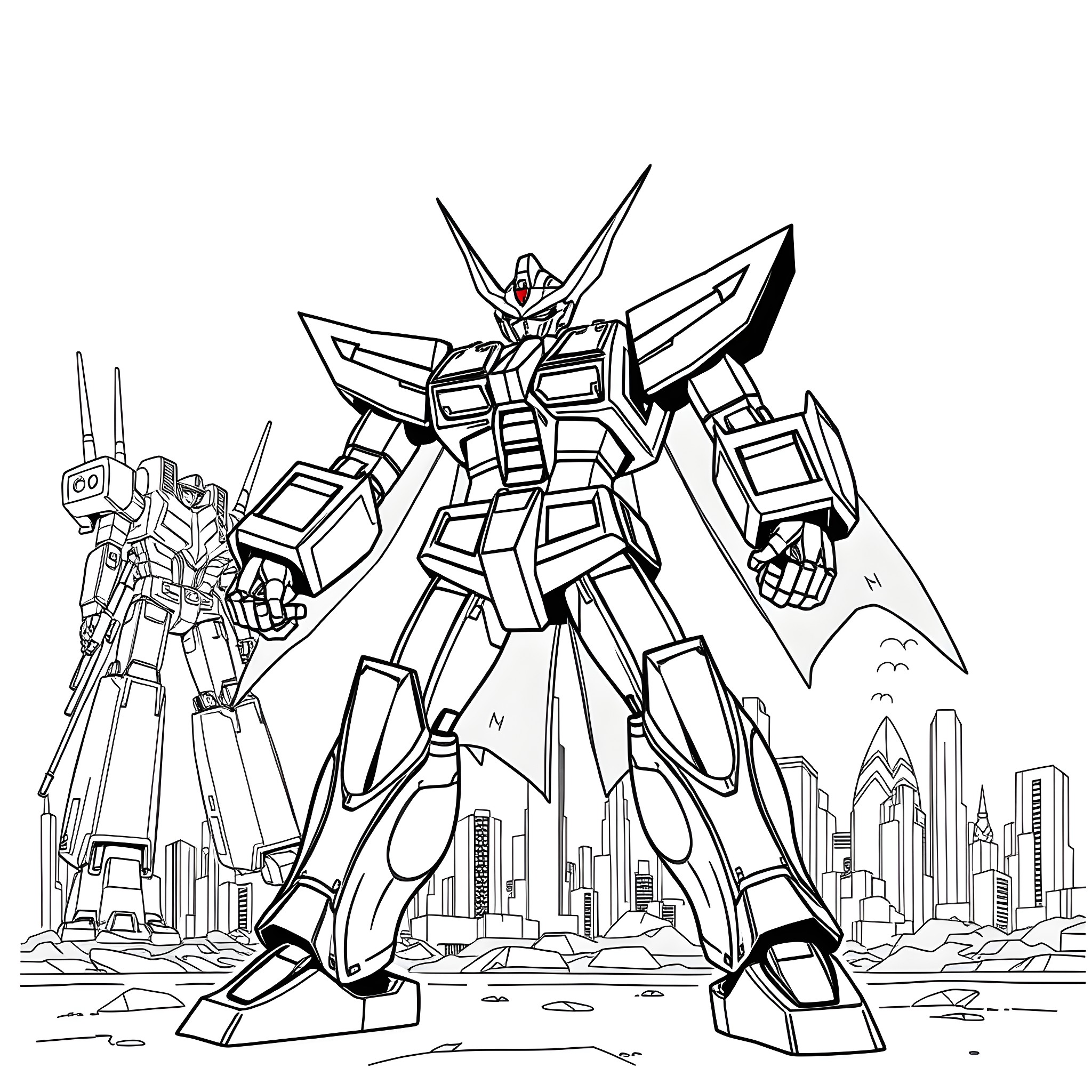 Best Voltes V Coloring Pages (Free Printable PDF)