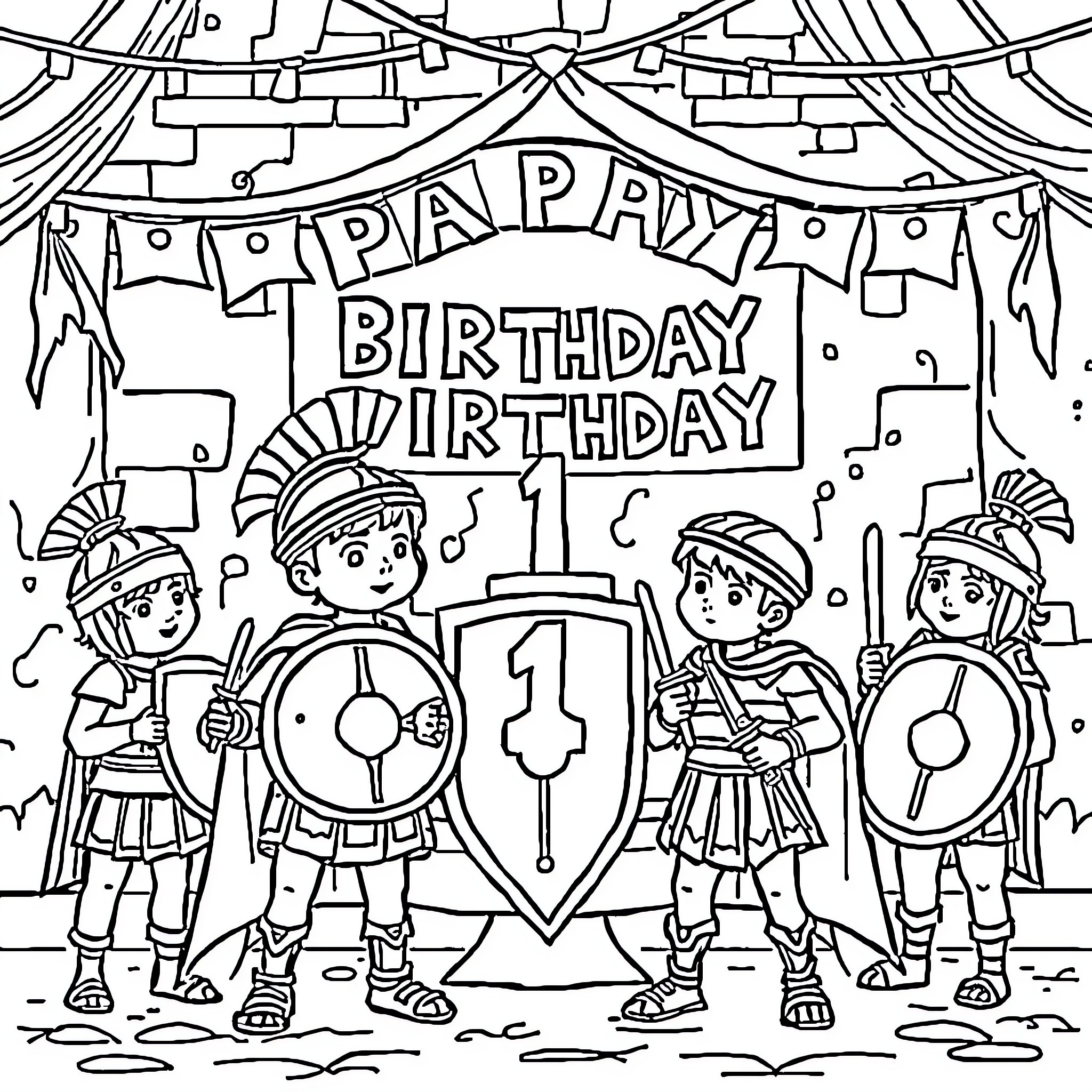 Best Gladiator Coloring Pages (Free Printable PDF)