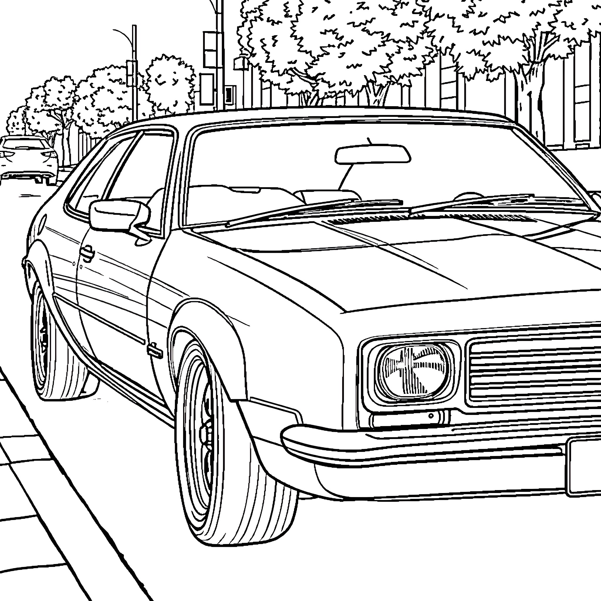 Best Holden Commodore Coloring Pages (Free Printable PDF)