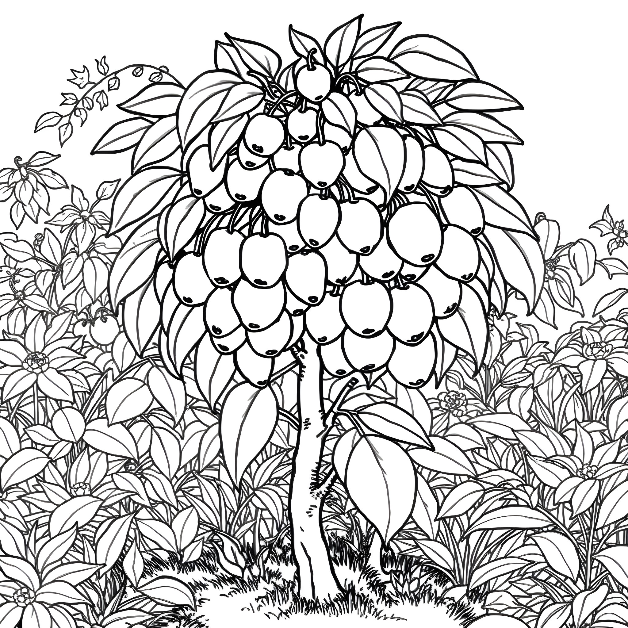 1 Best Mango Coloring Pages (Free Printable PDFs)