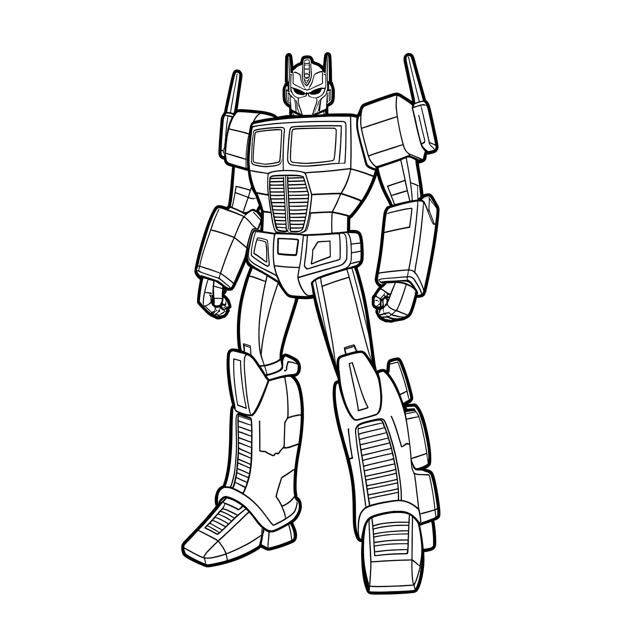 235 Best Optimus Prime Coloring Pages (Free Printable PDFs)