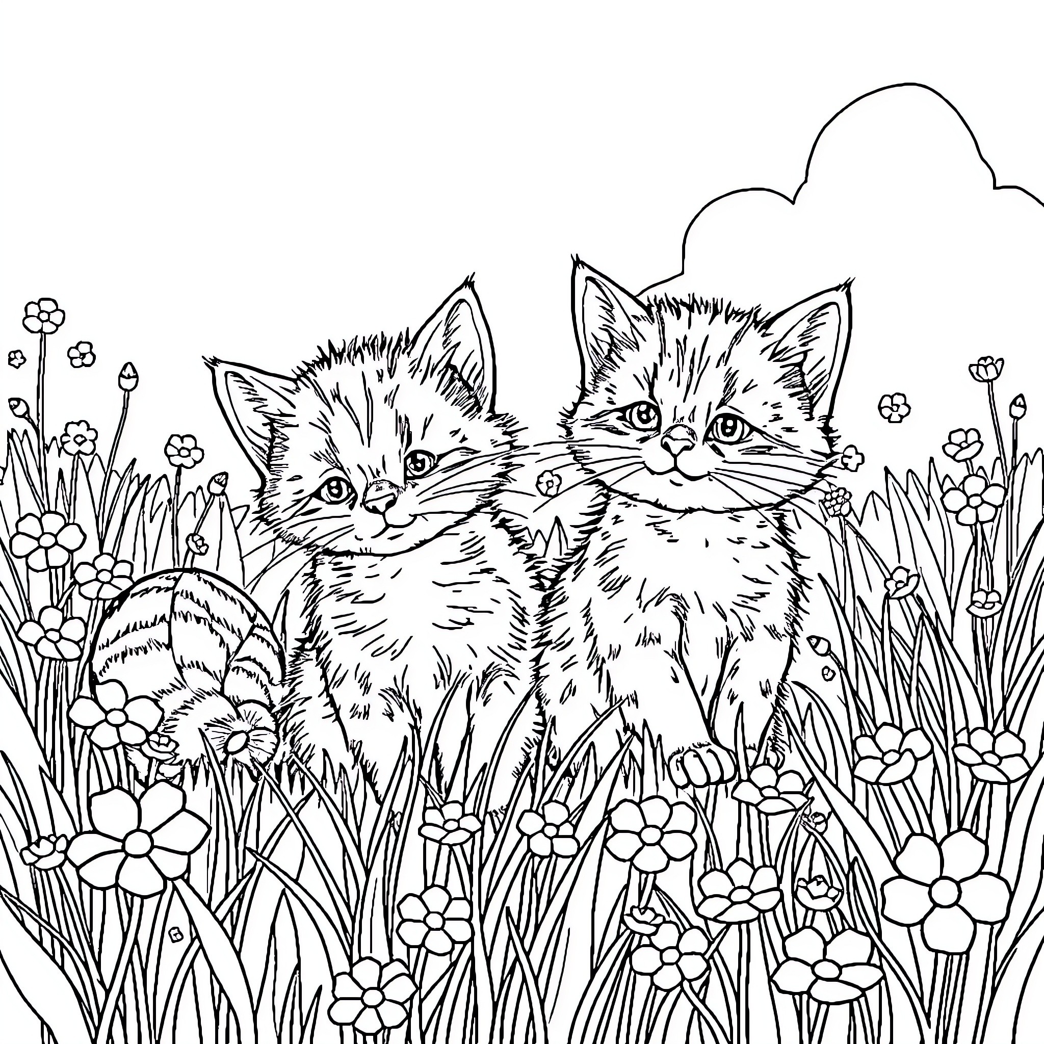 Best Baby Cat Coloring Pages (Free Printable PDF)