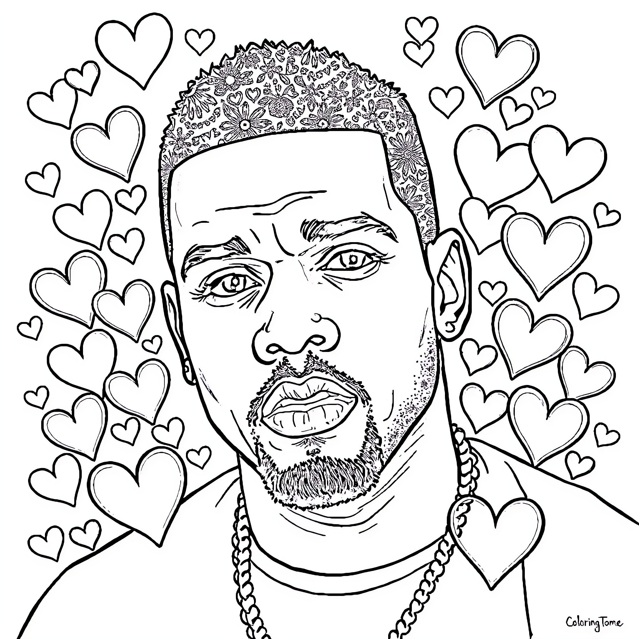 Best Chris Brown Coloring Pages (Free Printable PDF)