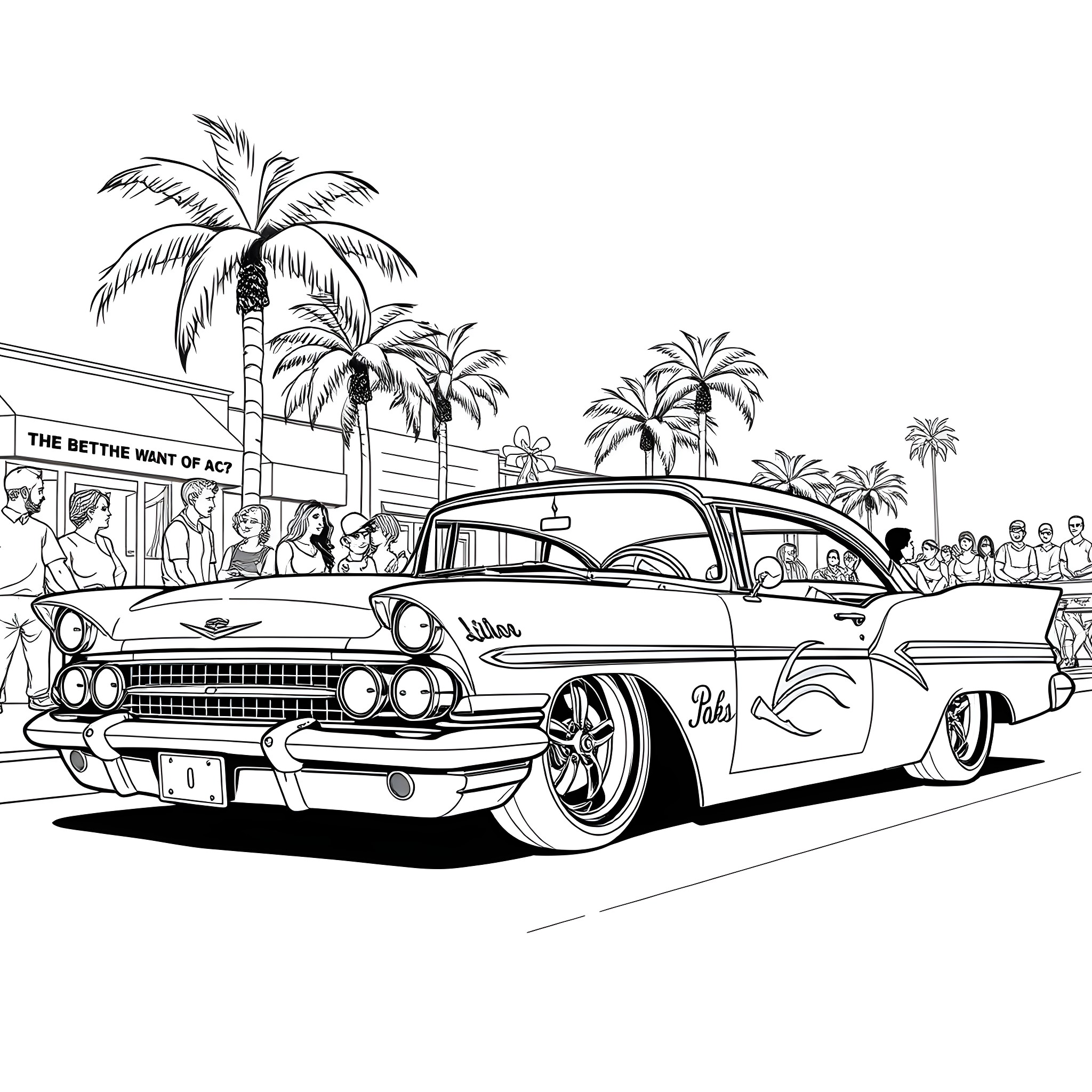 12 Best Lowrider Coloring Pages (Free Printable PDFs)