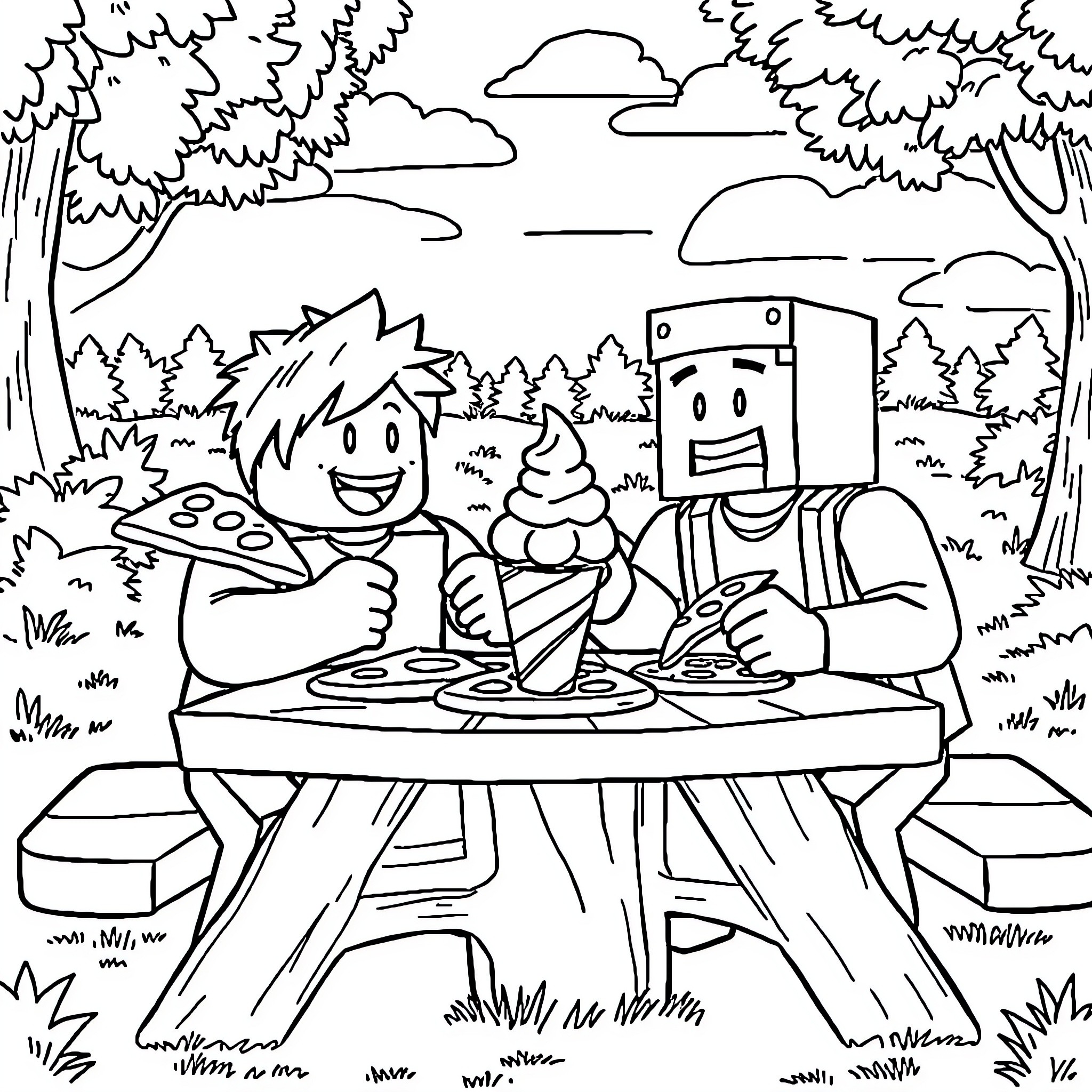 Best Roblox Guy Coloring Pages (Free Printable PDF)