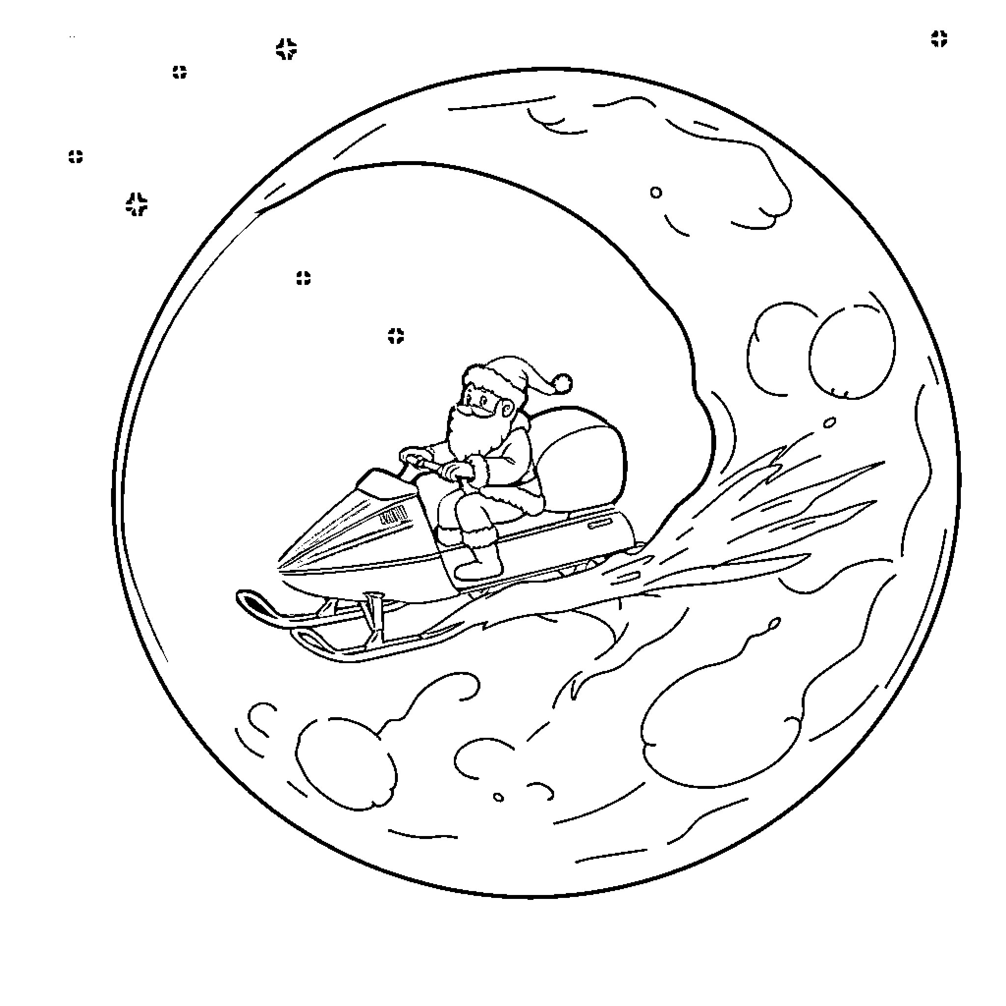 Best Santa Claus Coloring Pages (Free Printable PDF)