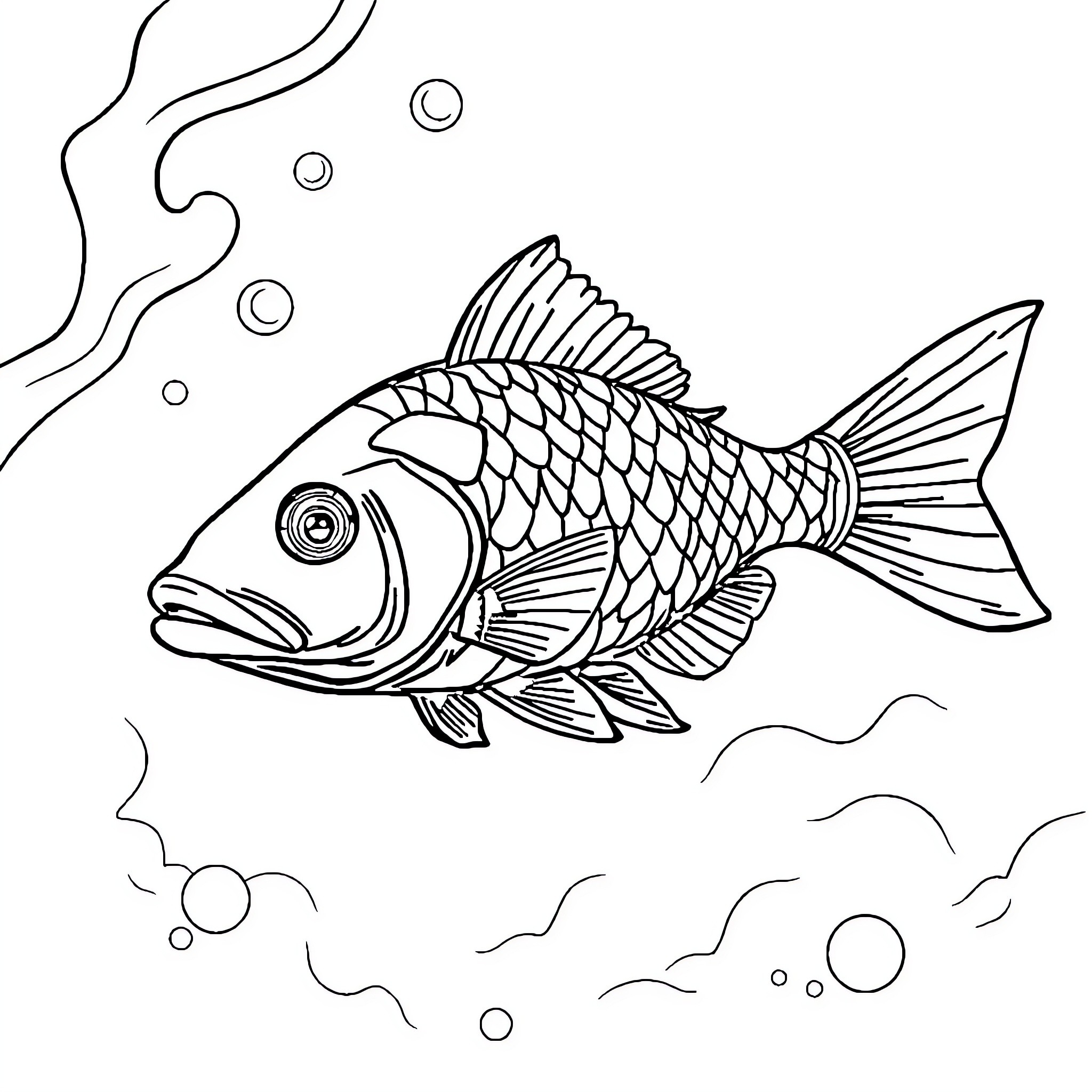 Best Ikan Coloring Pages (Free Printable PDF)