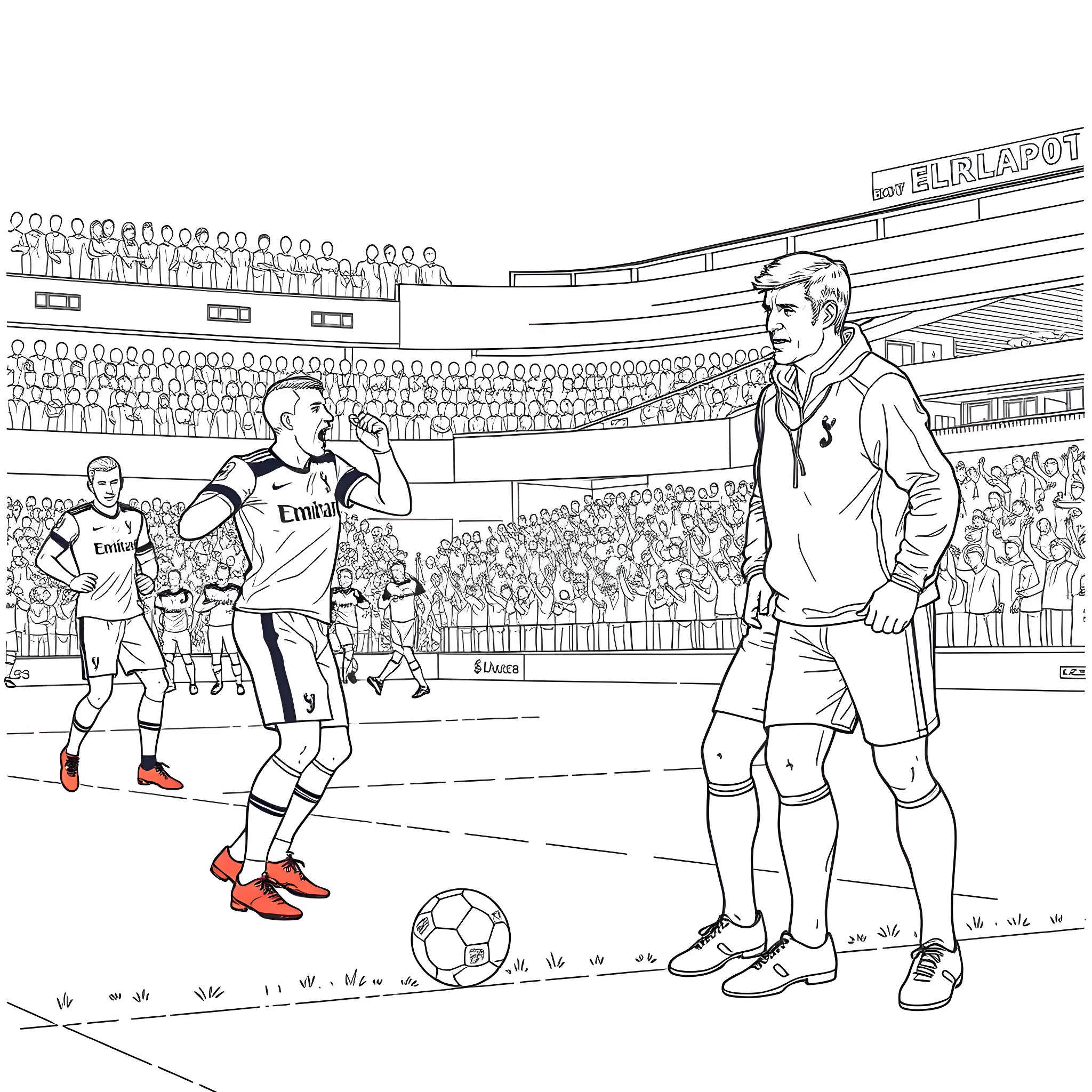 Best Tottenham Coloring Pages (Free Printable PDF)