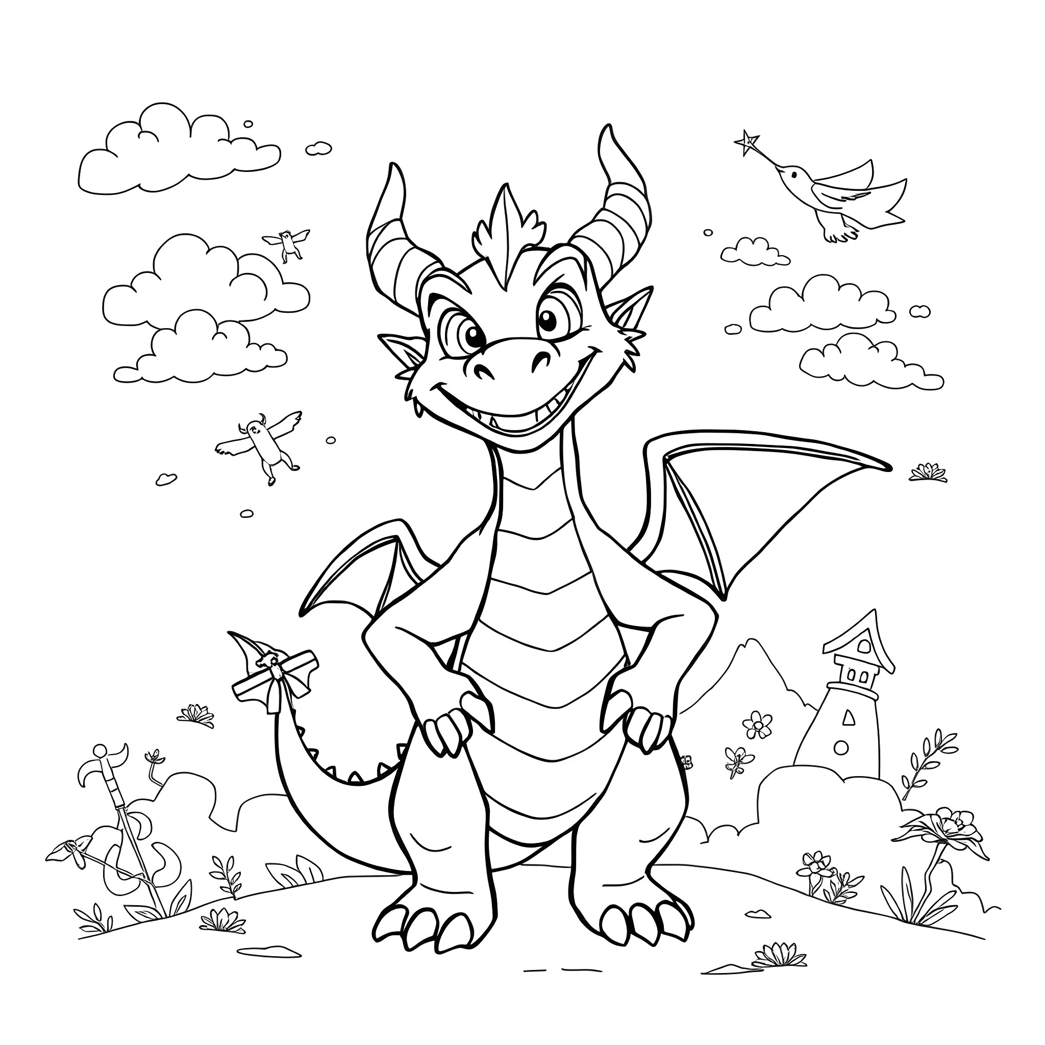 22 Best Mushu Coloring Pages (Free Printable PDFs)